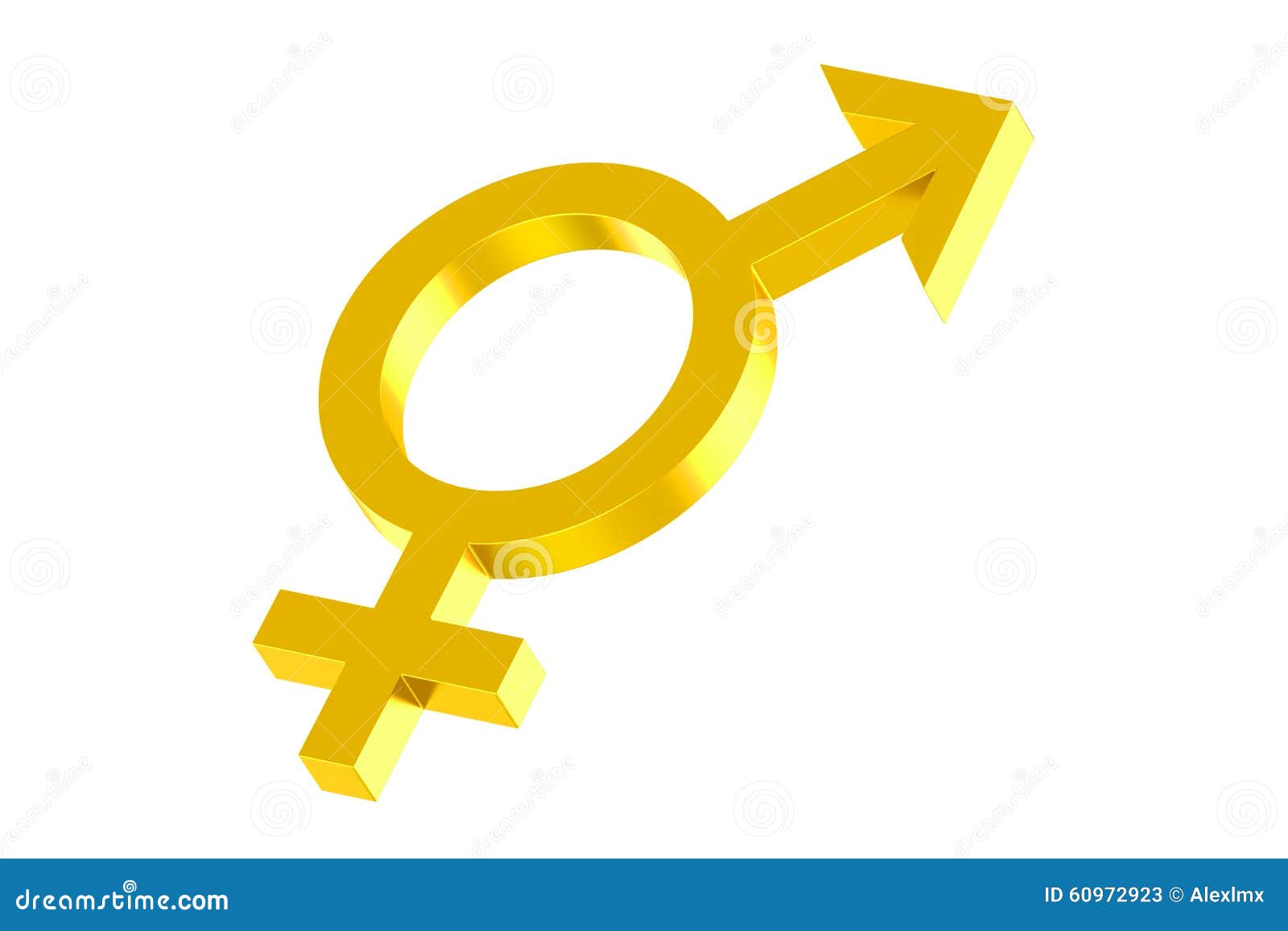 Androgyny gender symbol stock illustration. Illustration of cross ...