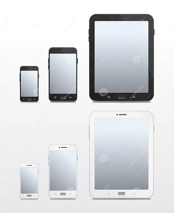 Android-Based Phones and Tablets - Vector Stock Vector - Illustration ...