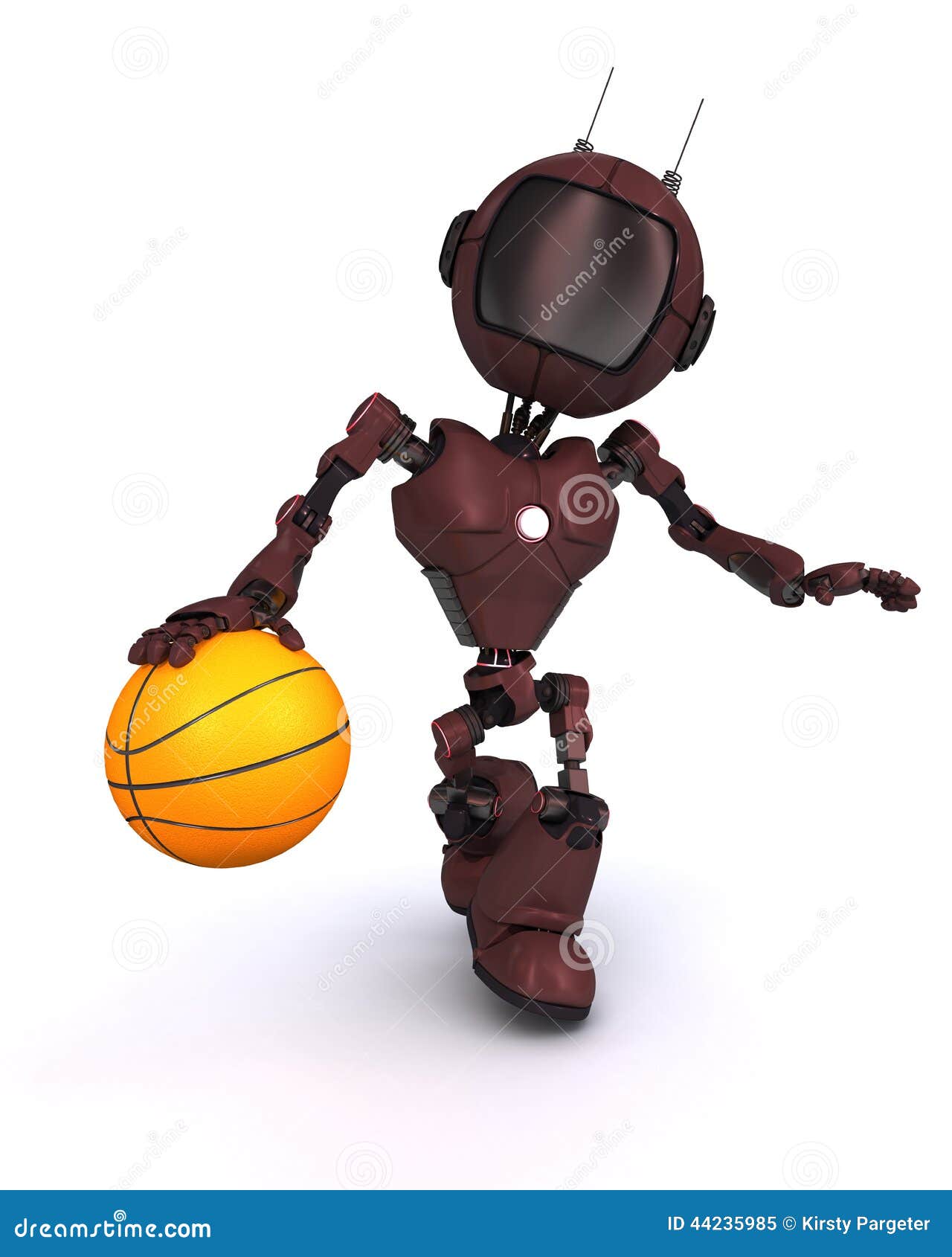 Android Basketball Player stock illustration. Illustration of layup ...