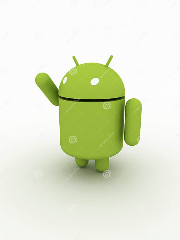 Android Character editorial photography. Illustration of system - 20279462