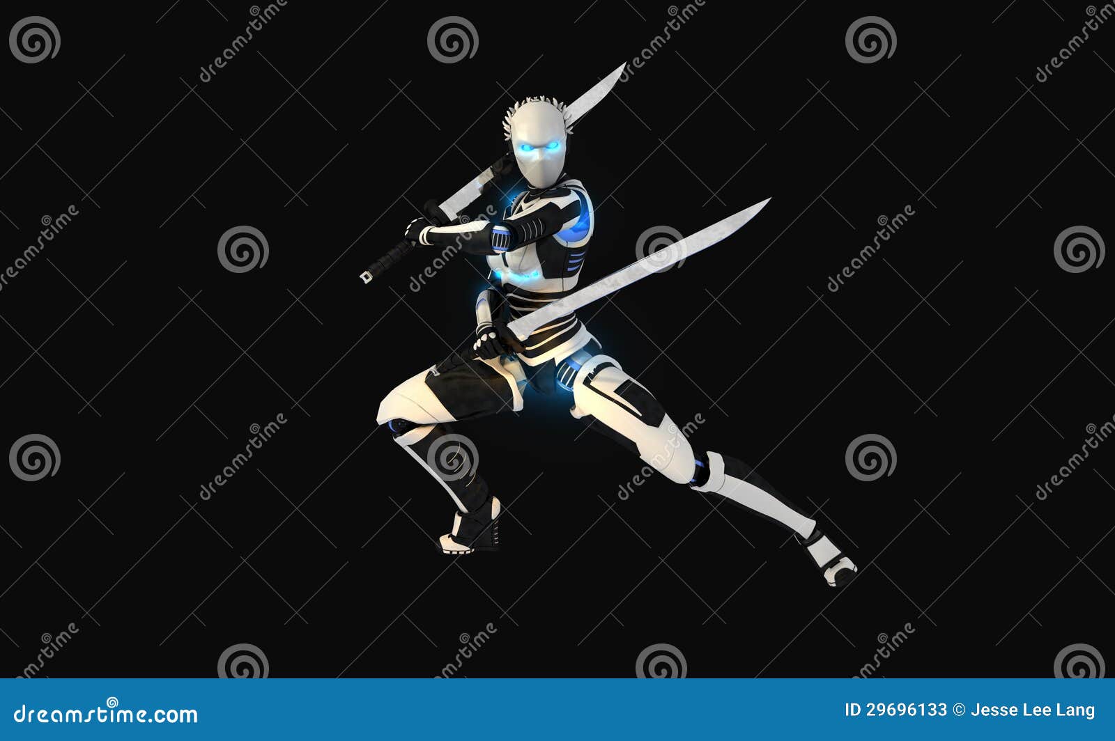 Android character stock illustration. Illustration of tech - 29696133