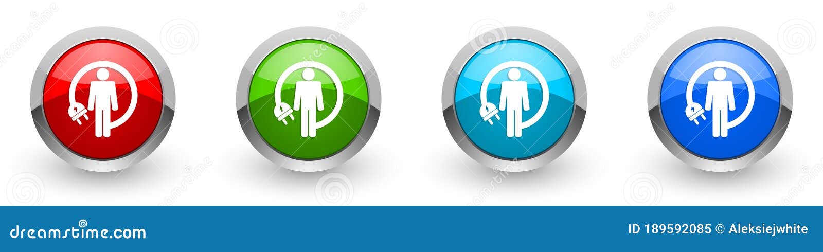 Android Charging Wire Silver Metallic Glossy Icons, Humanoid Robot ...