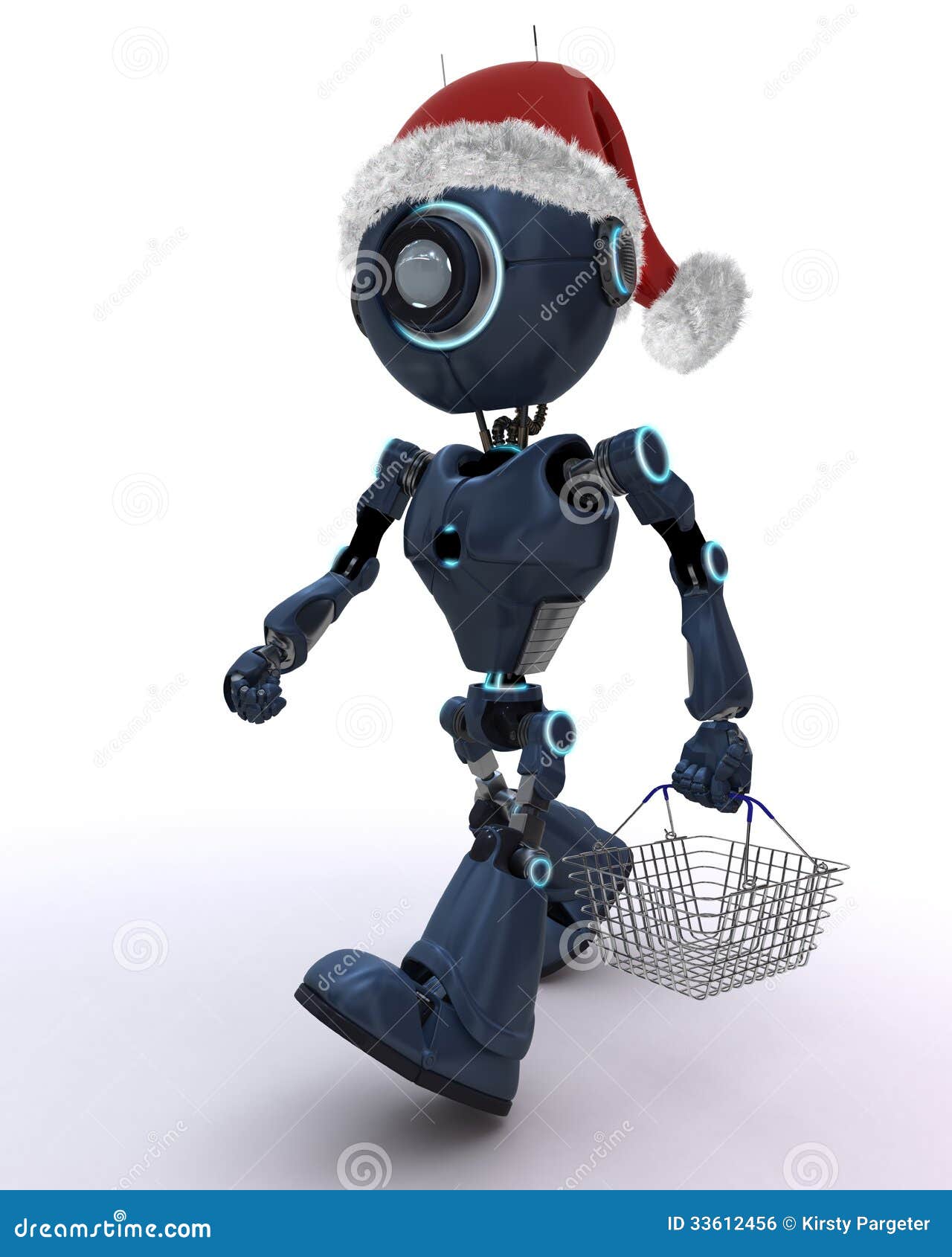 Android Christmas Shopping stock illustration. Illustration of ...