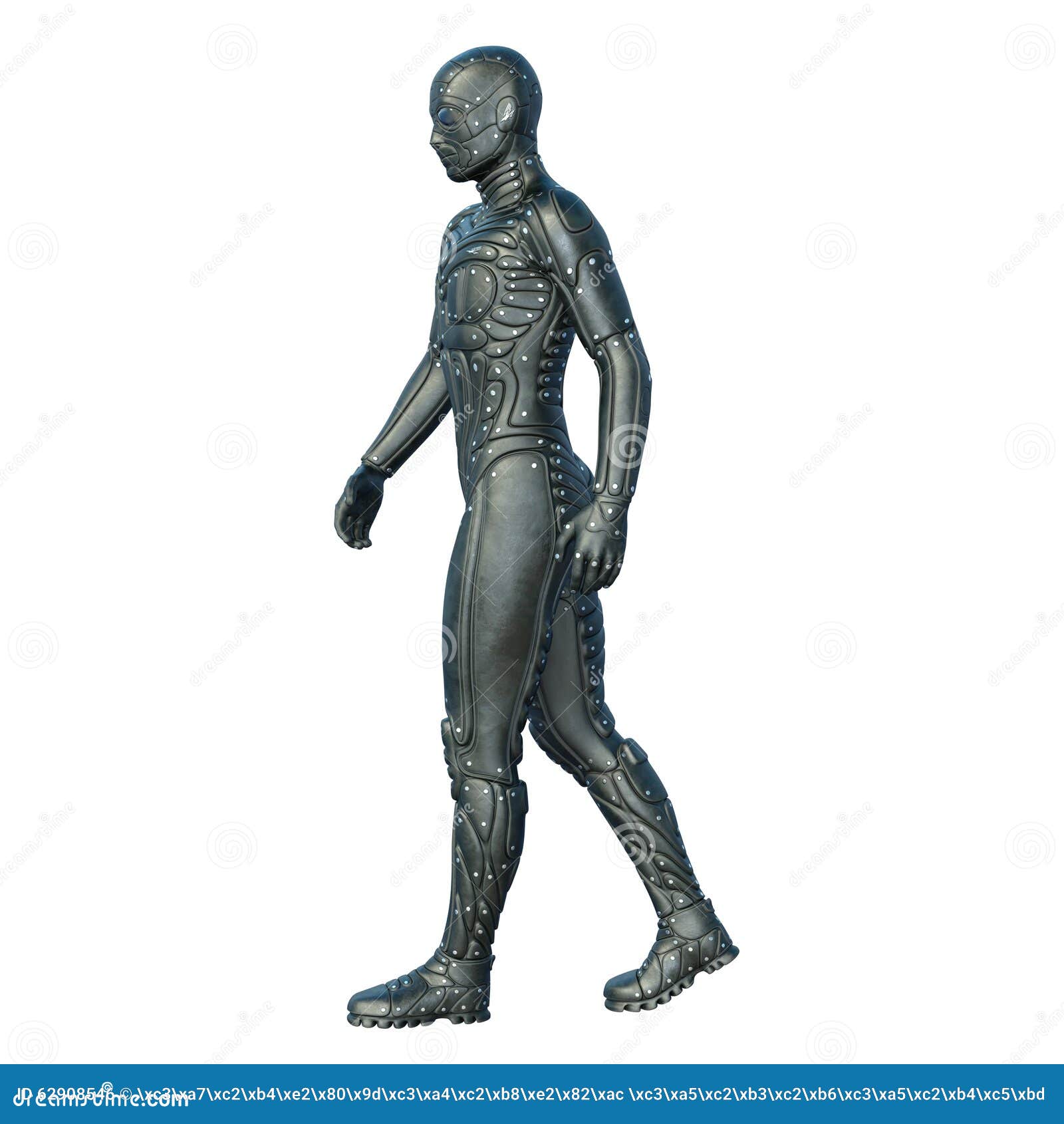 Android stock illustration. Illustration of body, future - 62908546