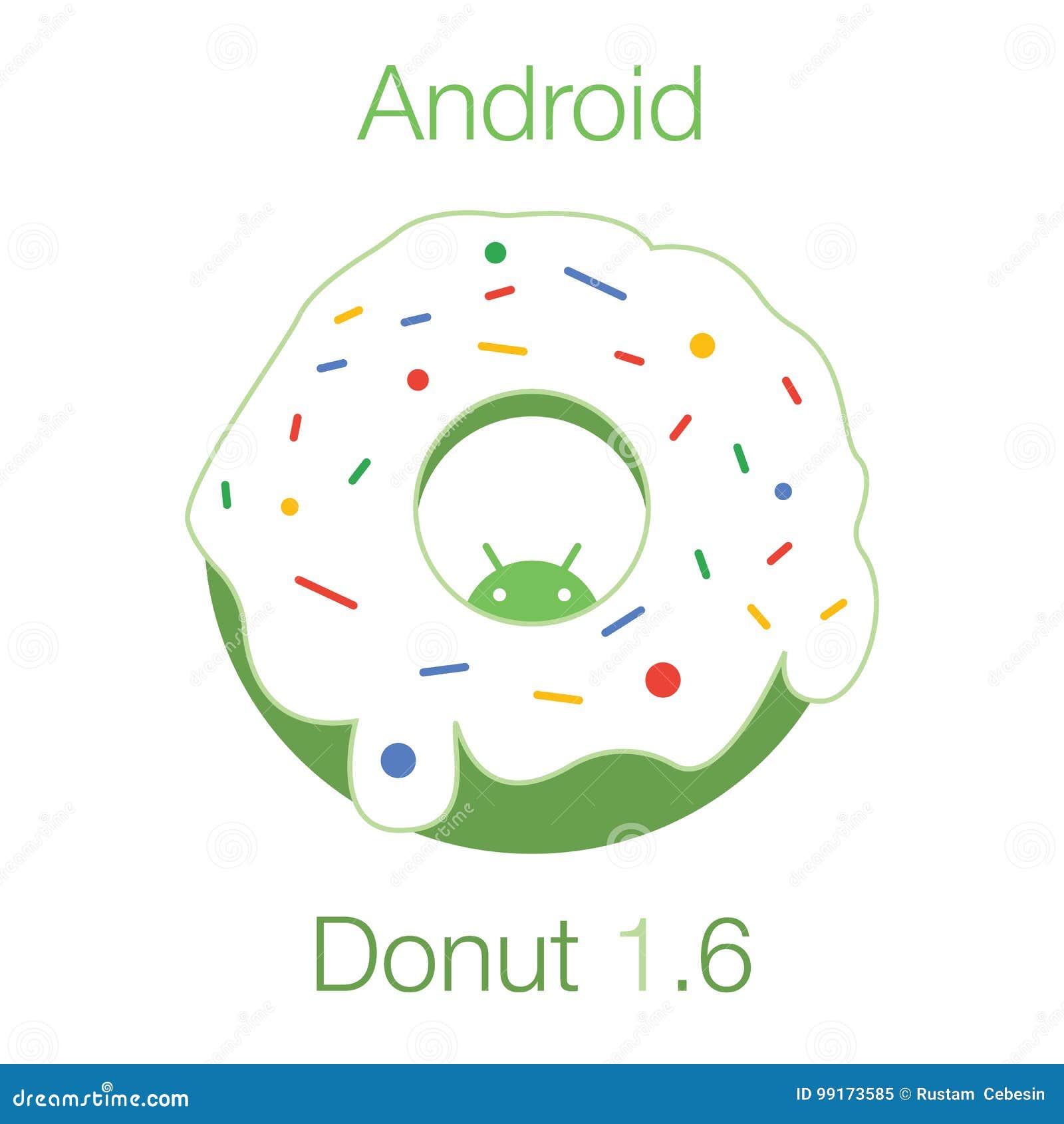 Android Donut Logo