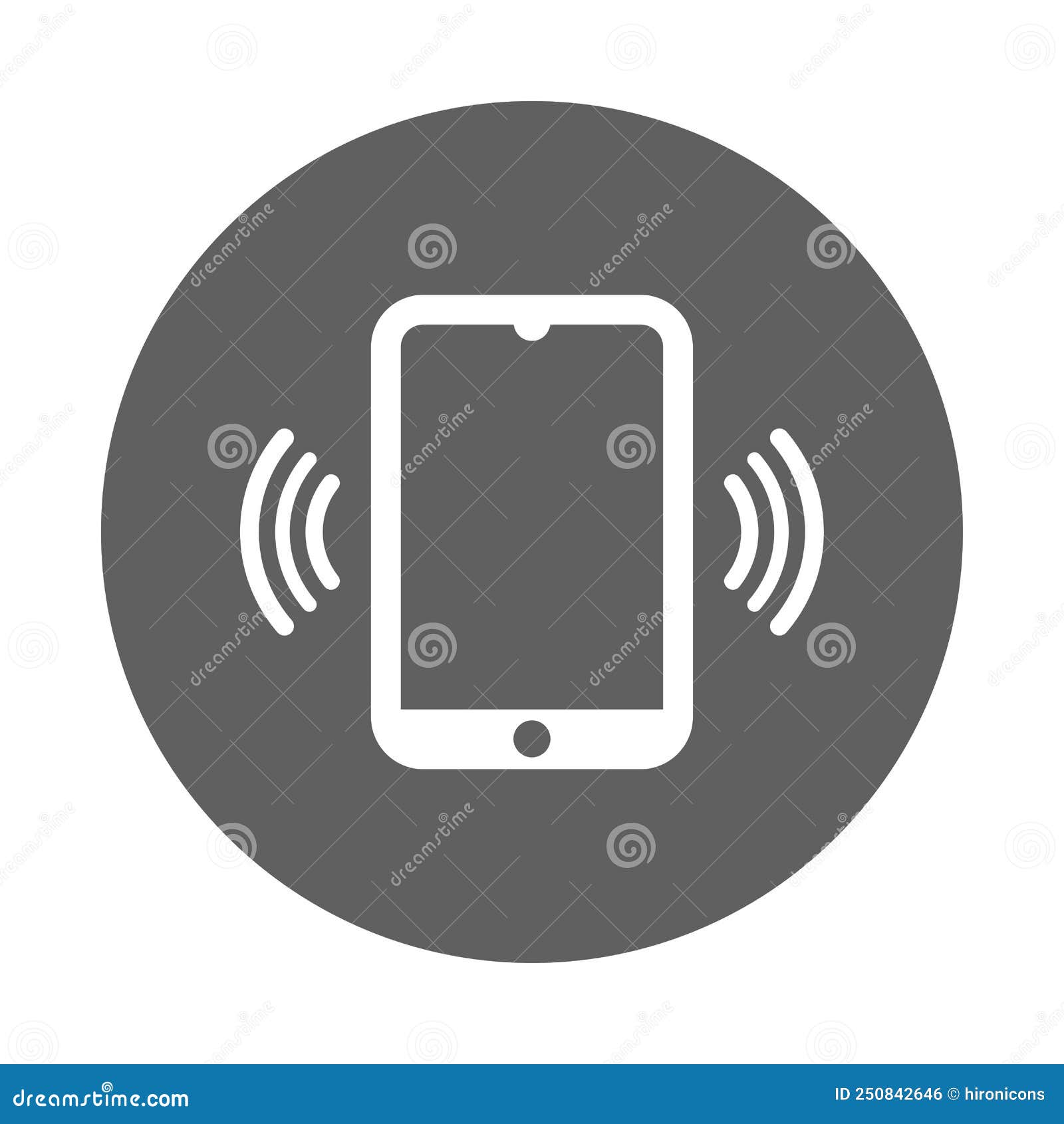 Android, Hotspot, Mobile Icon. Gray Vector Graphics Stock Illustration ...