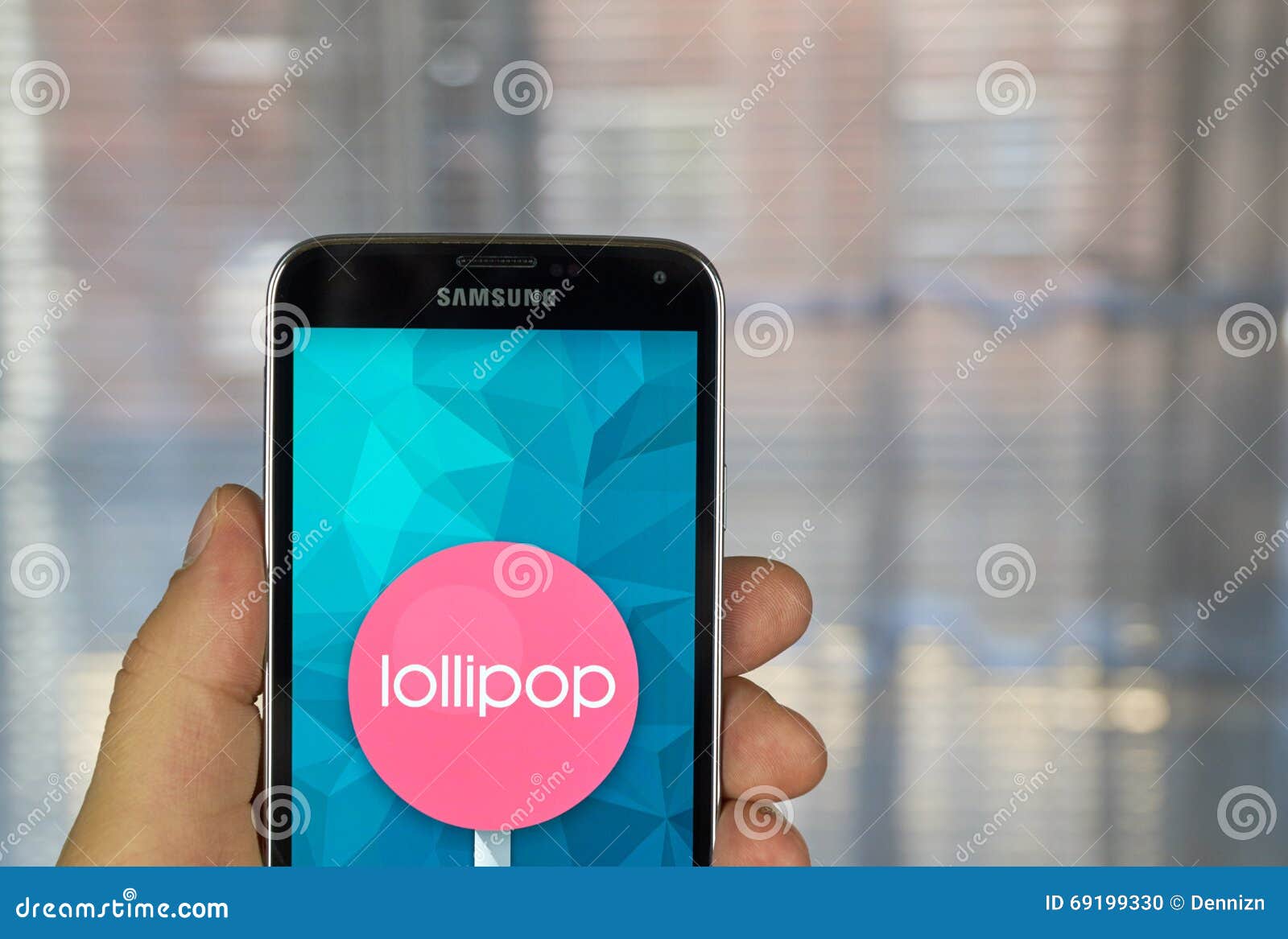 Android lollipop OS logo editorial image. Image of smartphone - 69199330