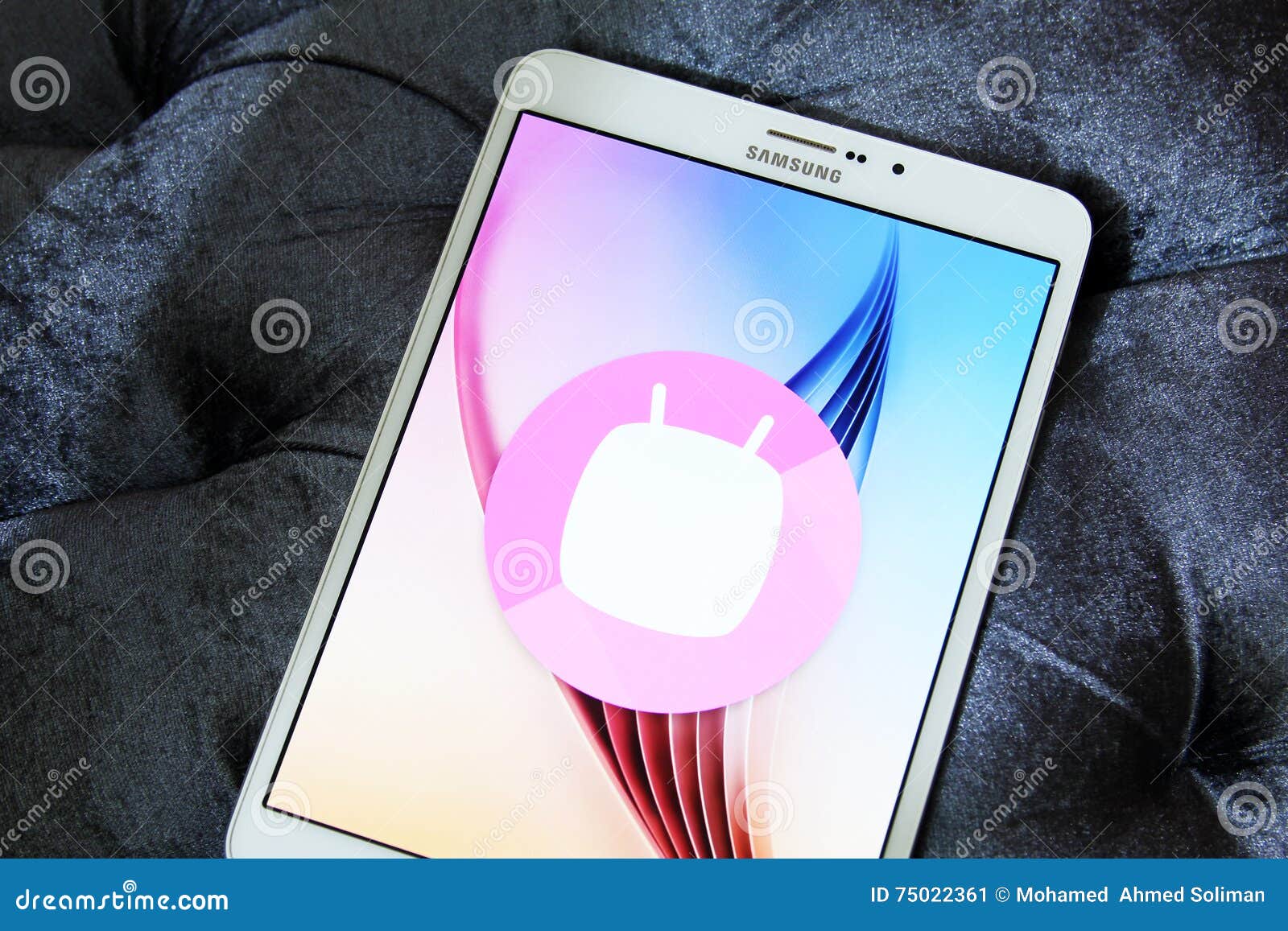 Android Marshmallow logo editorial photo. Image of illustrative - 75022361