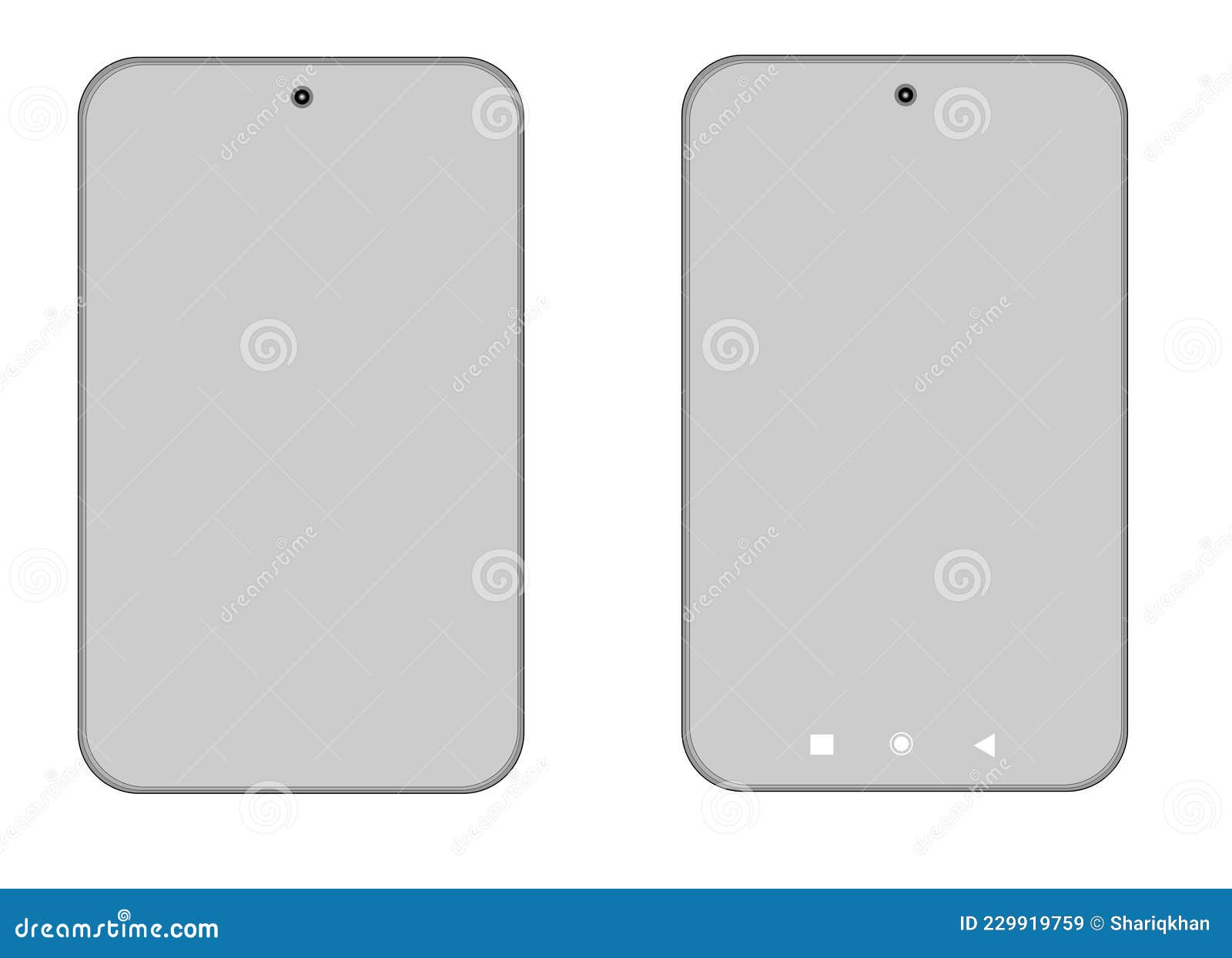 Android Mobile Phone Handset Graphics Illustration Vector EPS File ...