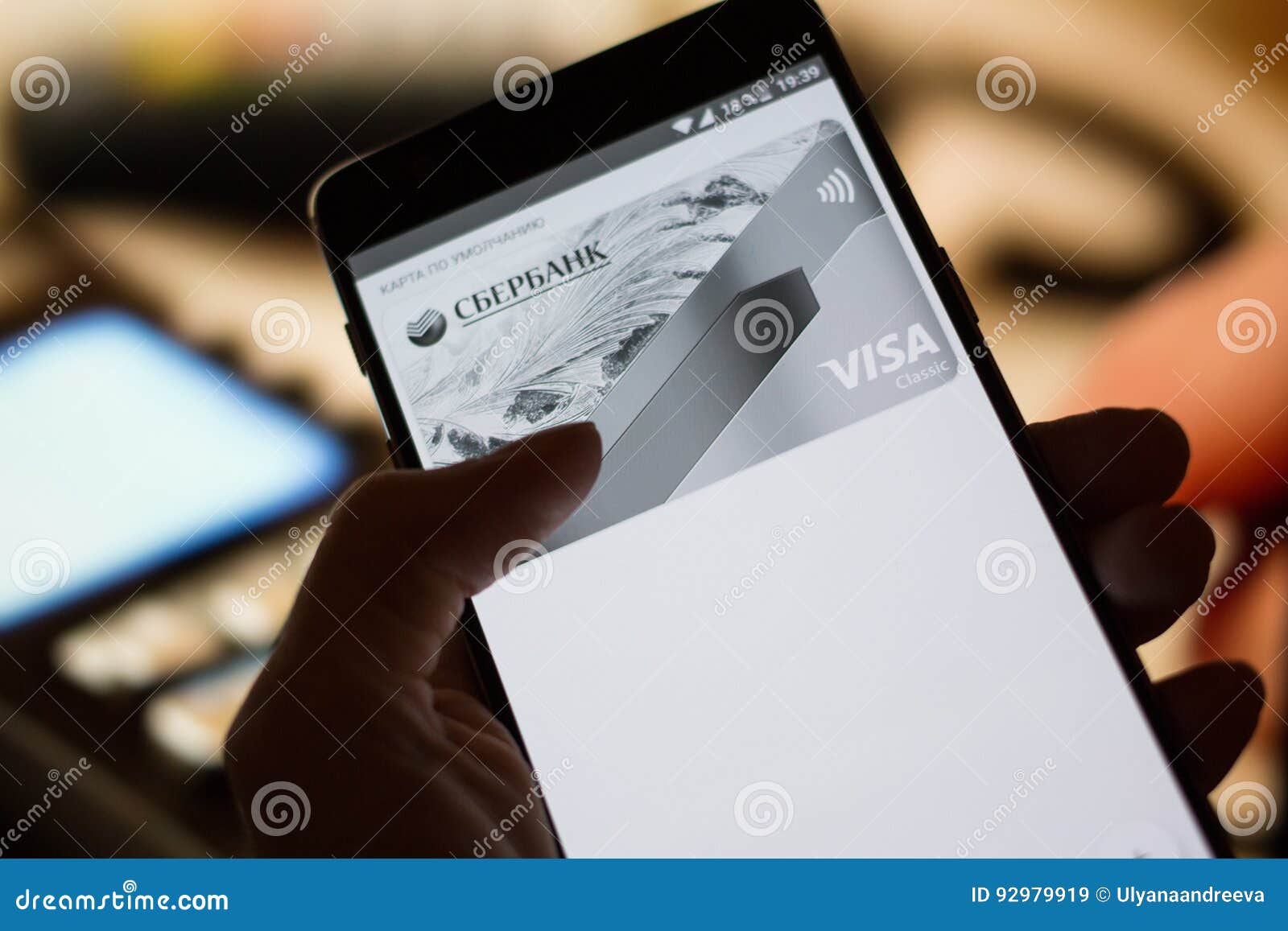 Android Pay service editorial stock image. Image of concept - 92979919