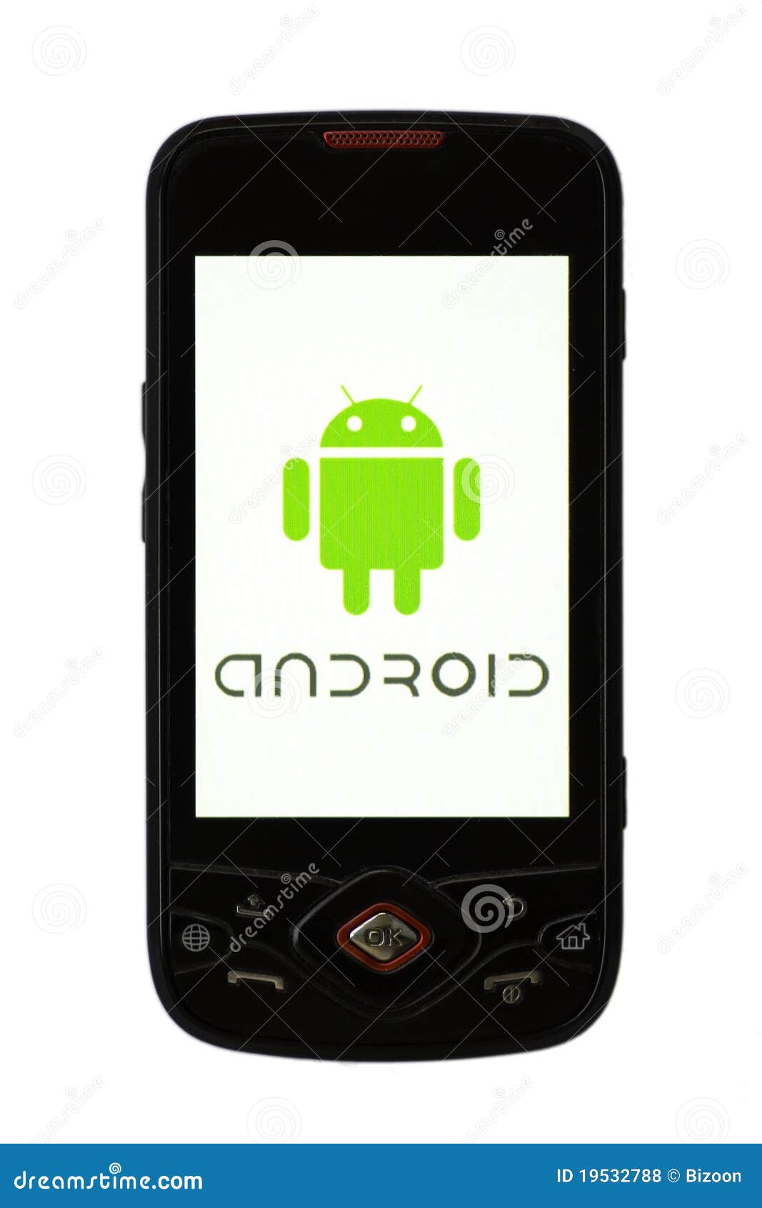 Android phone editorial stock photo. Image of organizer - 19532788