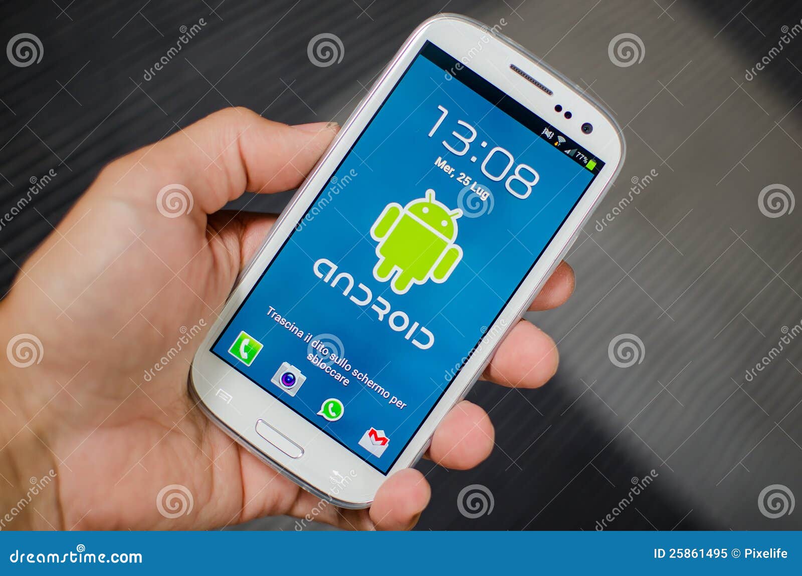 Android phone editorial image. Image of mobile, modern - 25861495