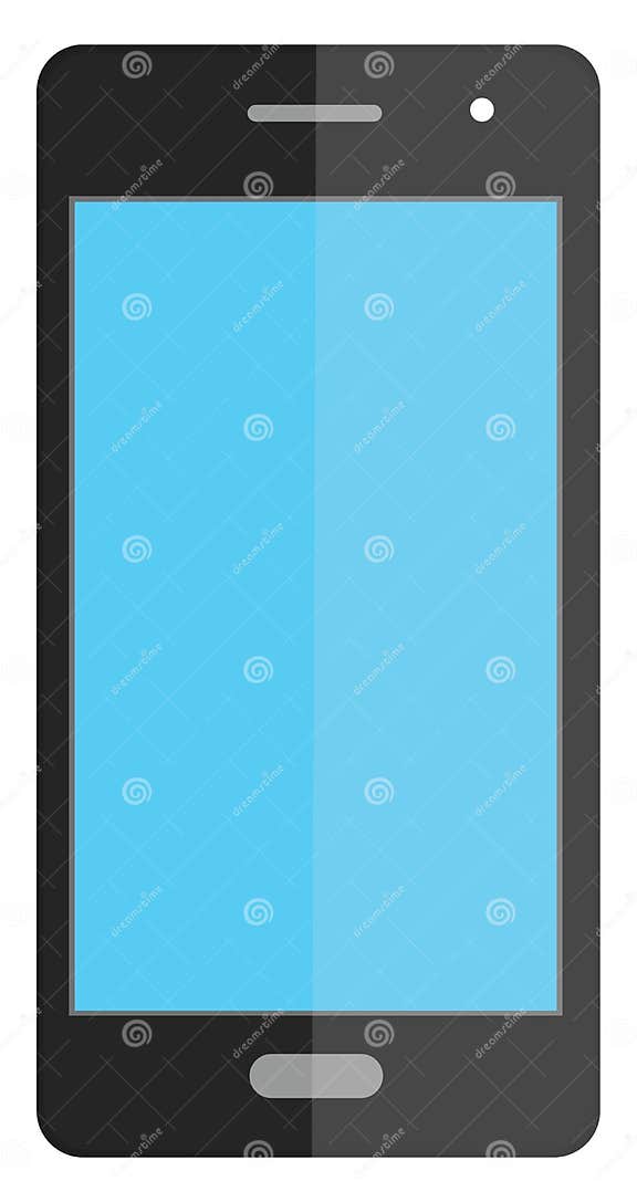 Android phone, icon stock vector. Illustration of samsung - 261374237