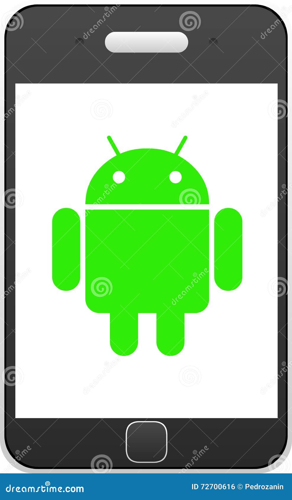 Android phone editorial photo. Illustration of file, available - 72700616