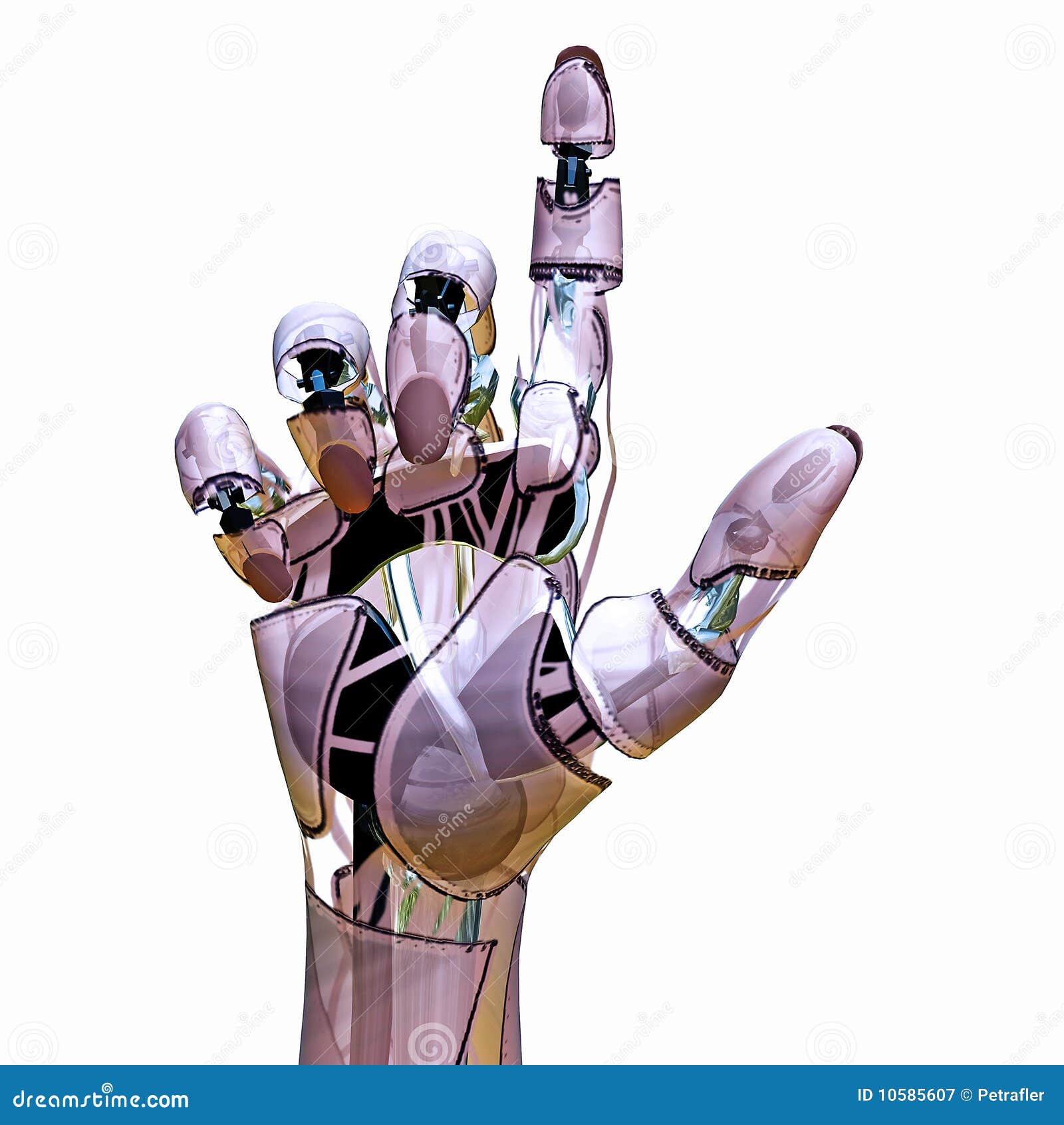 Android Pointer stock illustration. Illustration of mech - 10585607