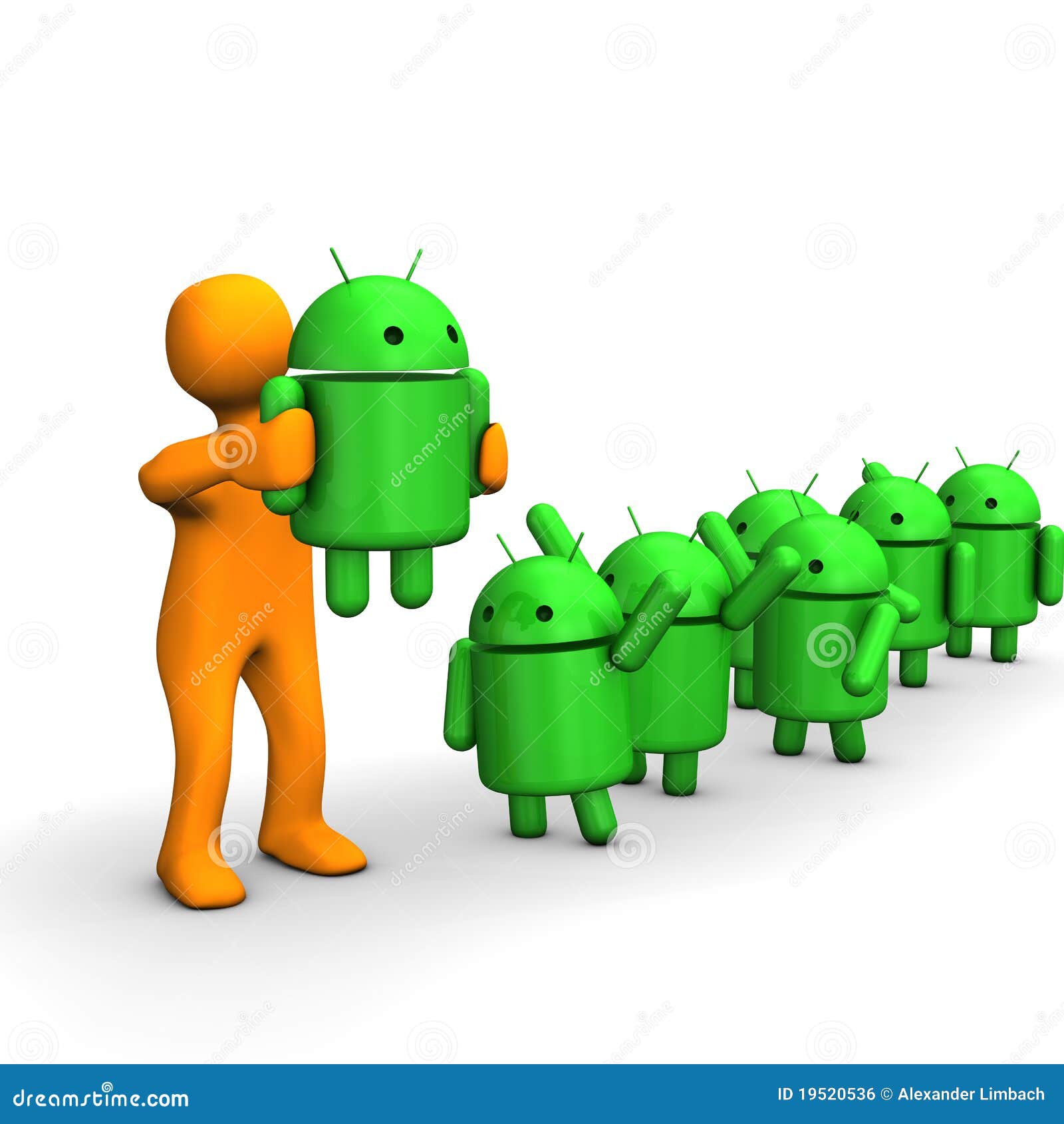 Android robots editorial photo. Illustration of robots - 19520536