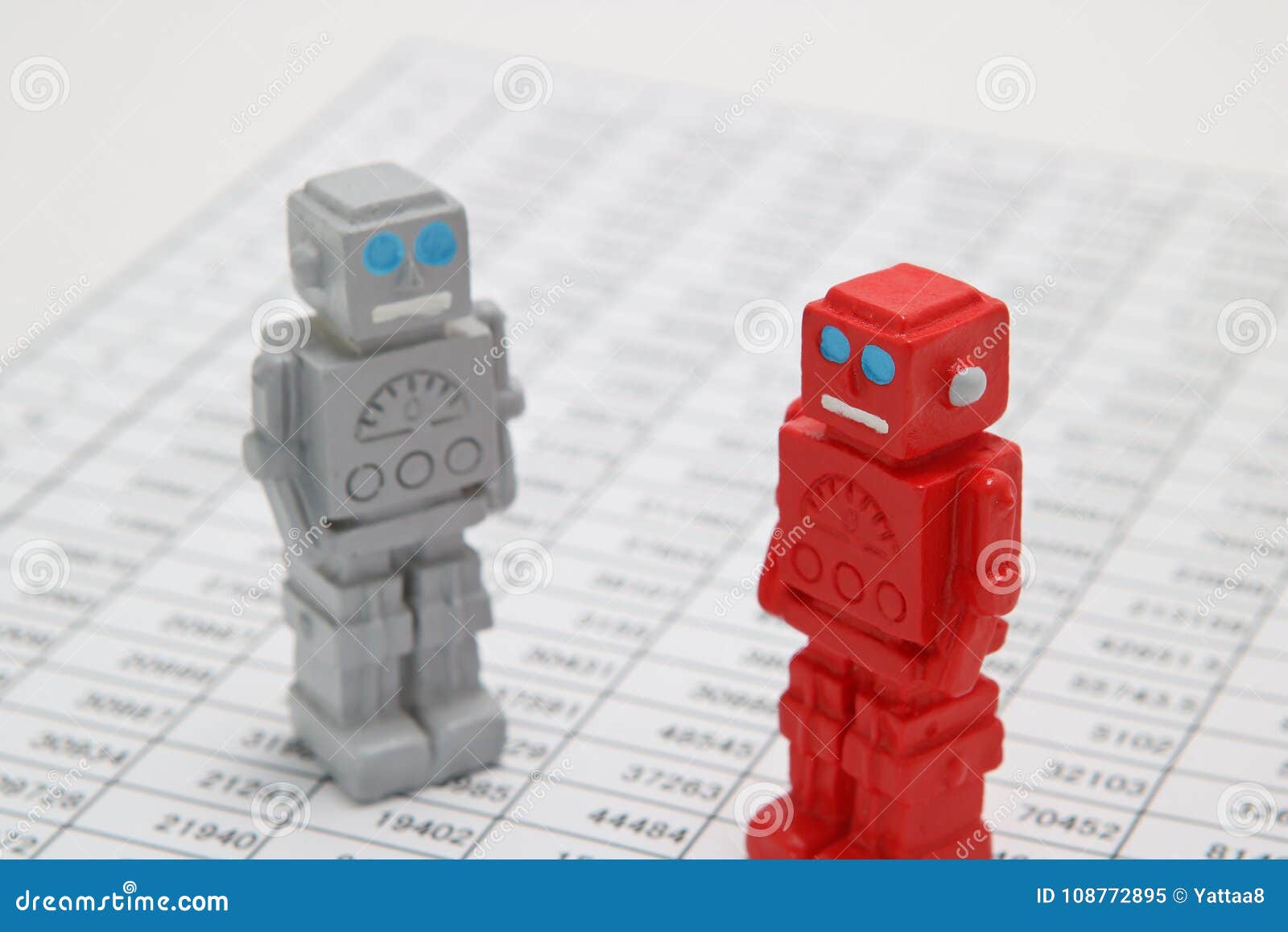Android Robots or Artificial Intelligence and Numbers are Written ... Android Robots or Artificial Intelligence and Numbers are Written ...