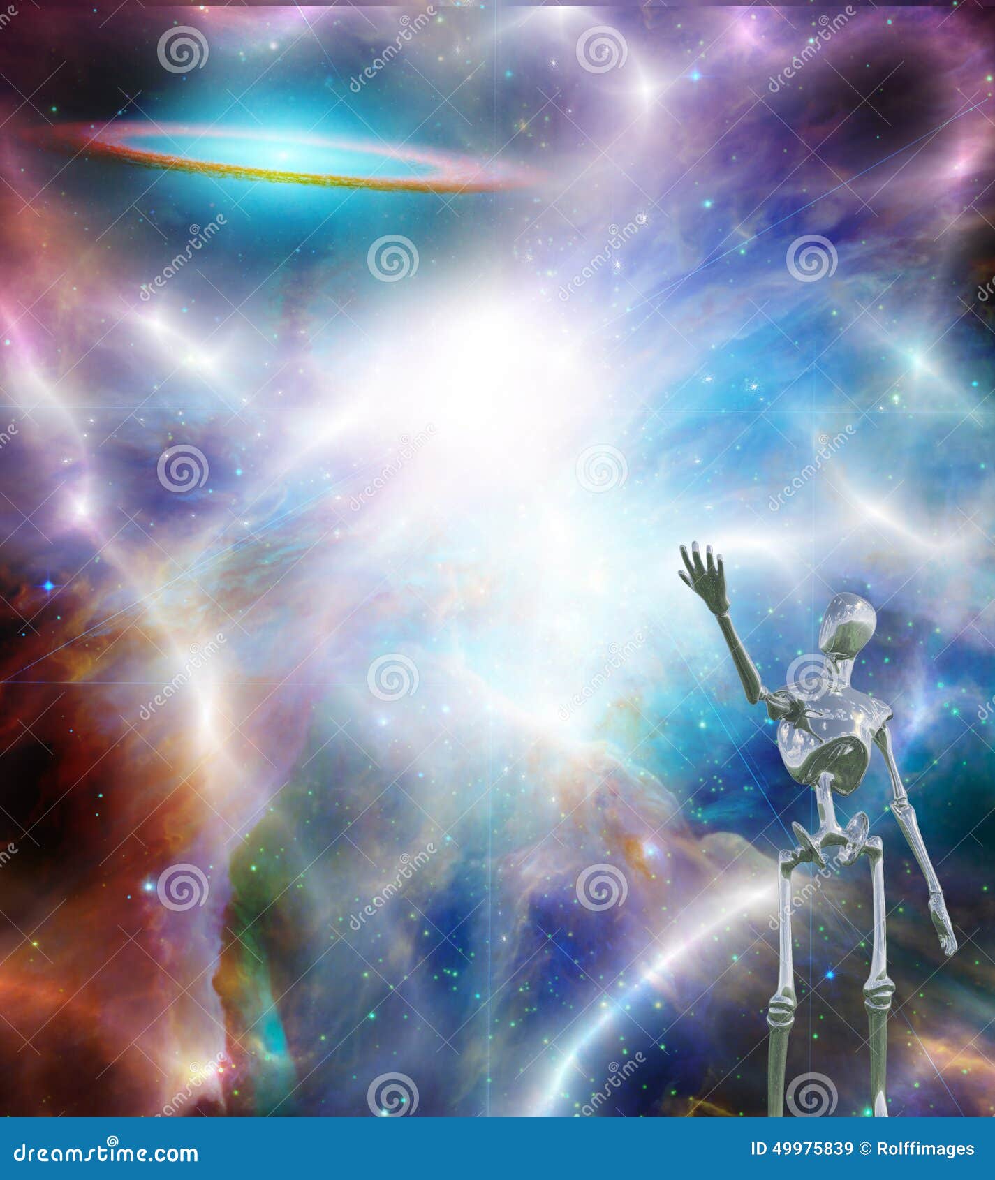 Android and Space stock illustration. Illustration of cosmonaut - 49975839