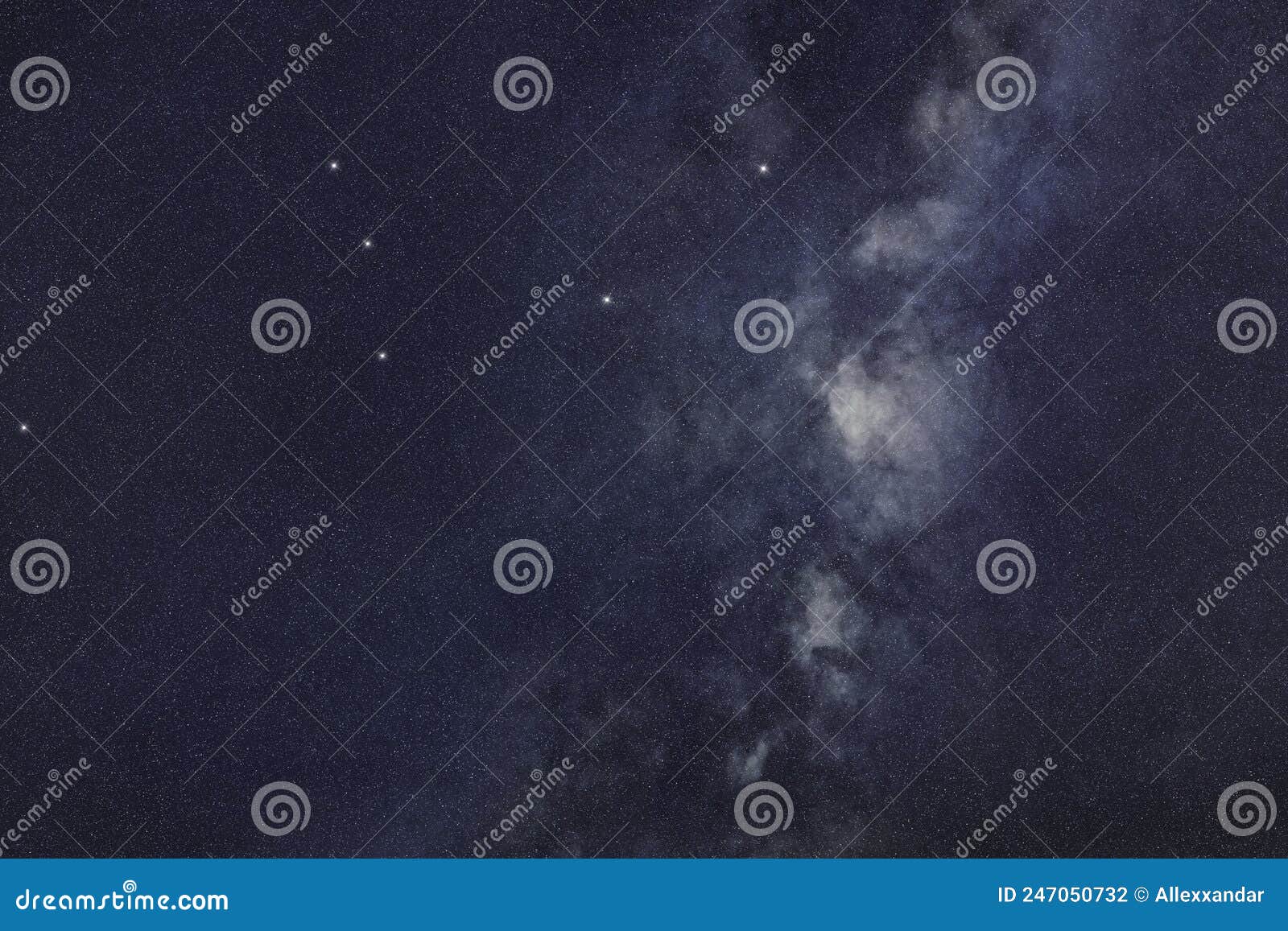 Andromeda Constellation, Deep Space Stock Photo - Image of landscape ...
