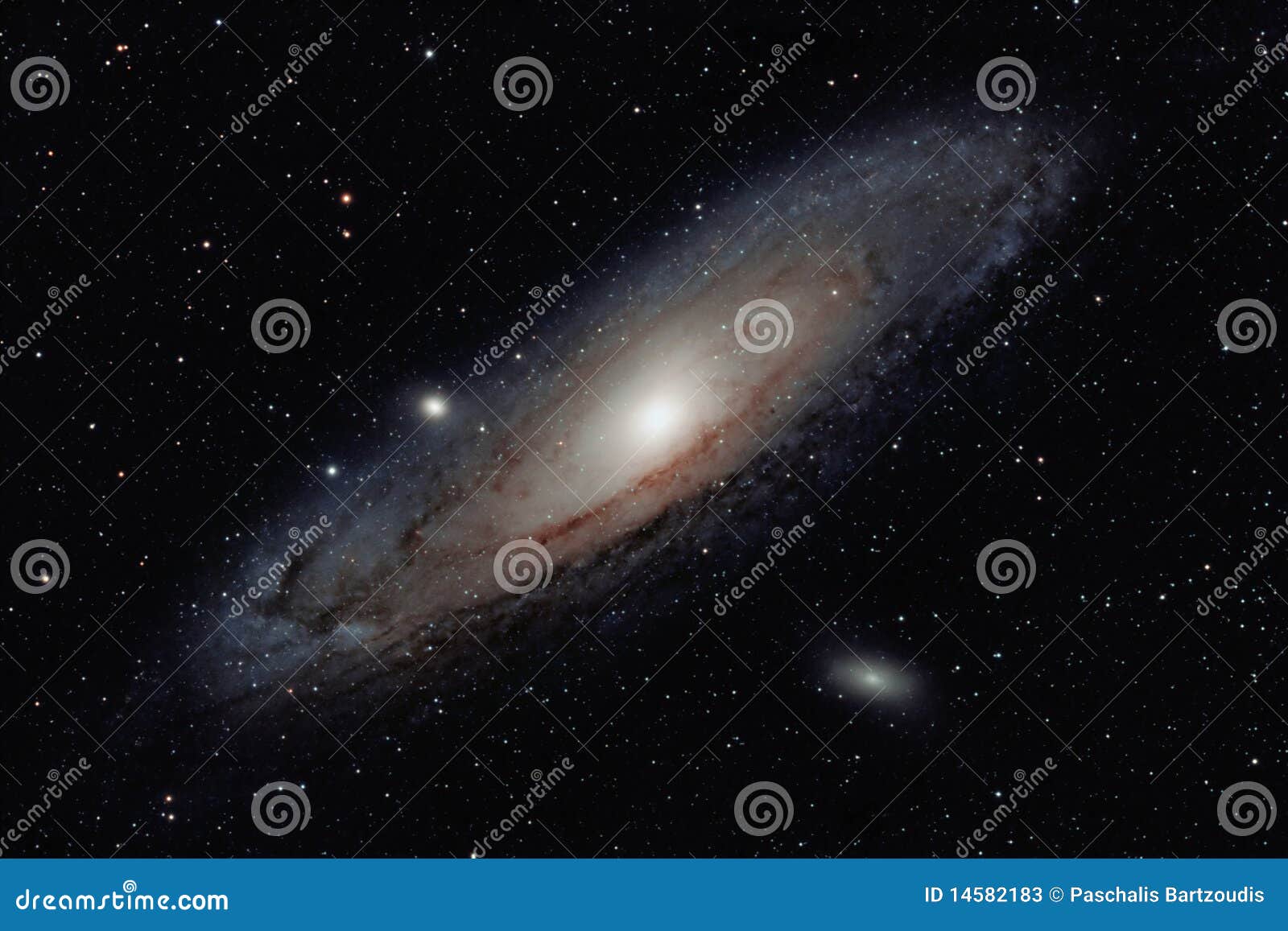 Andromeda Galaxy stock image. Image of distance, mankind - 14582183
