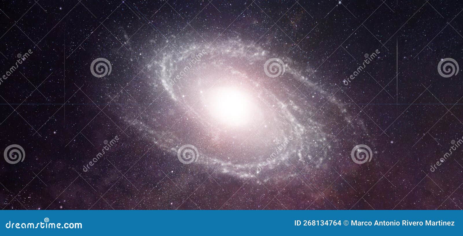 Andromeda Galaxy with Its Nucleus of Light Stock Photo - Image of star ...