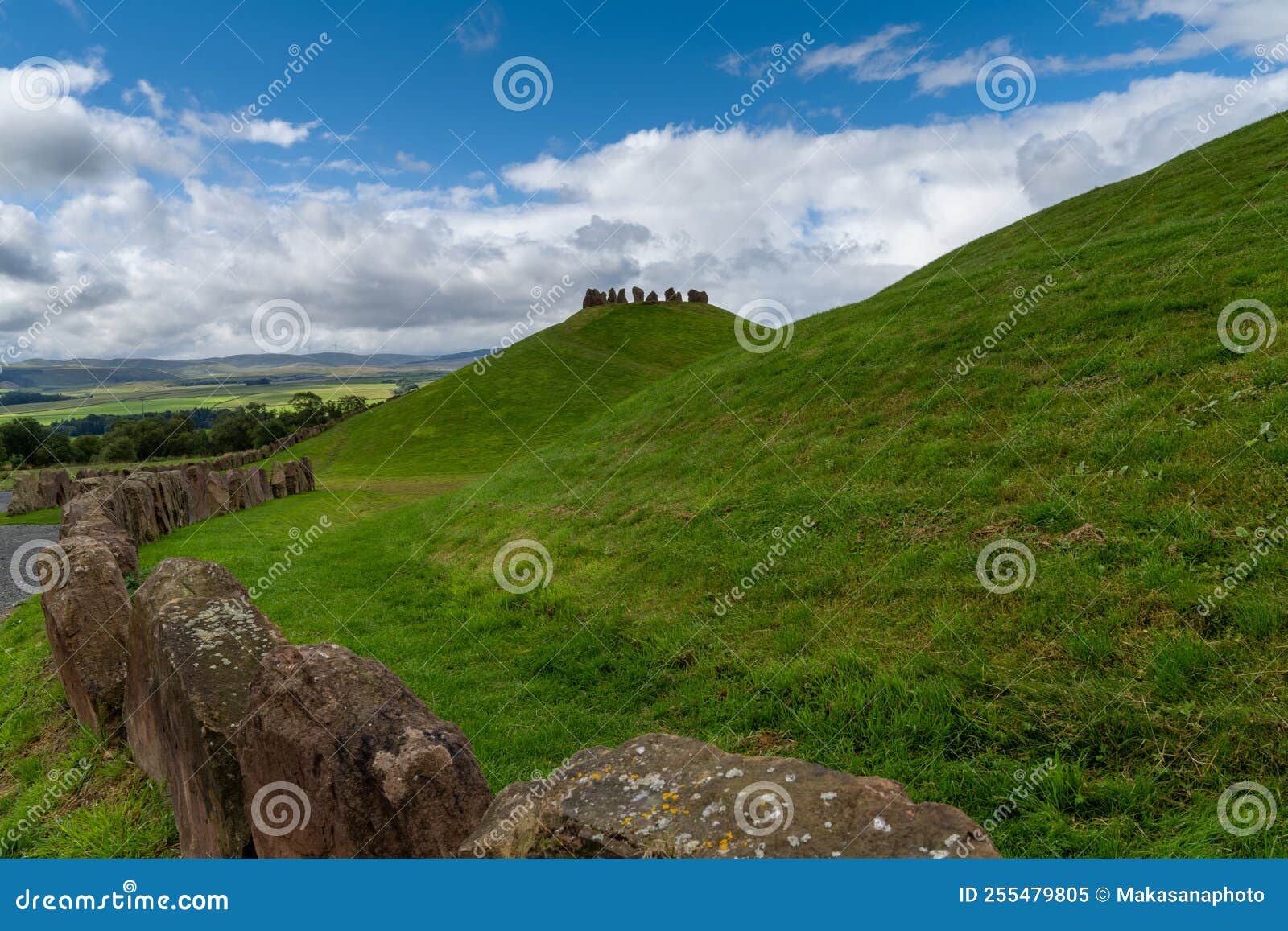 The Andromeda Hill with Stone Circle in the Crawick Multiverse in ...