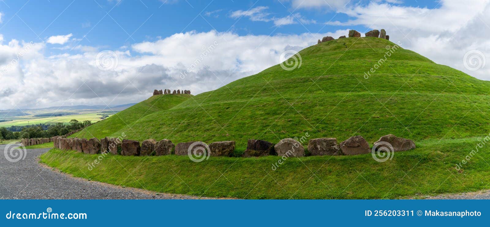 The Multiverse Stone Circle With The Andromeda And Milky Way Hills ...