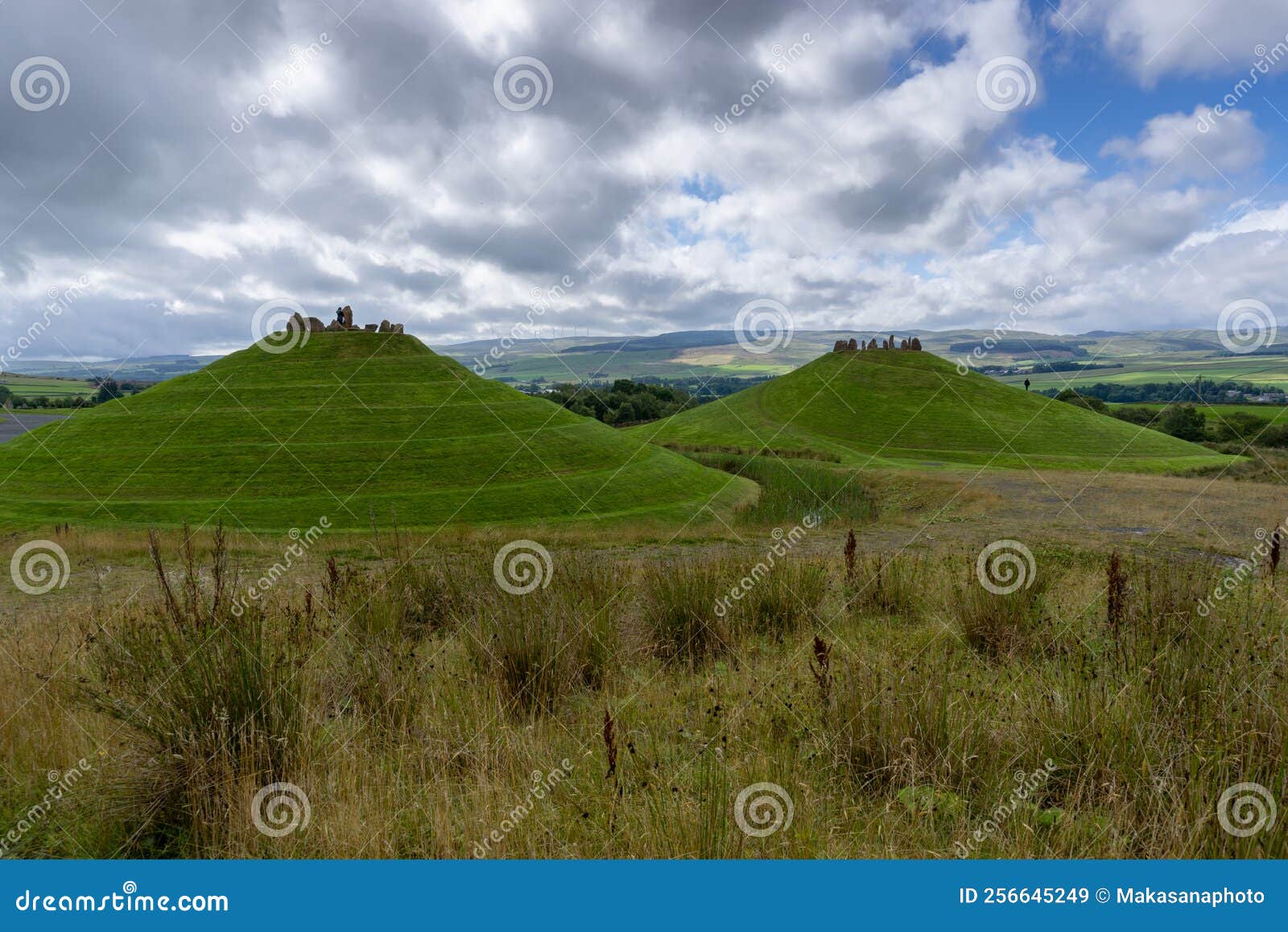 The Multiverse Stone Circle With The Andromeda And Milky Way Hills ...