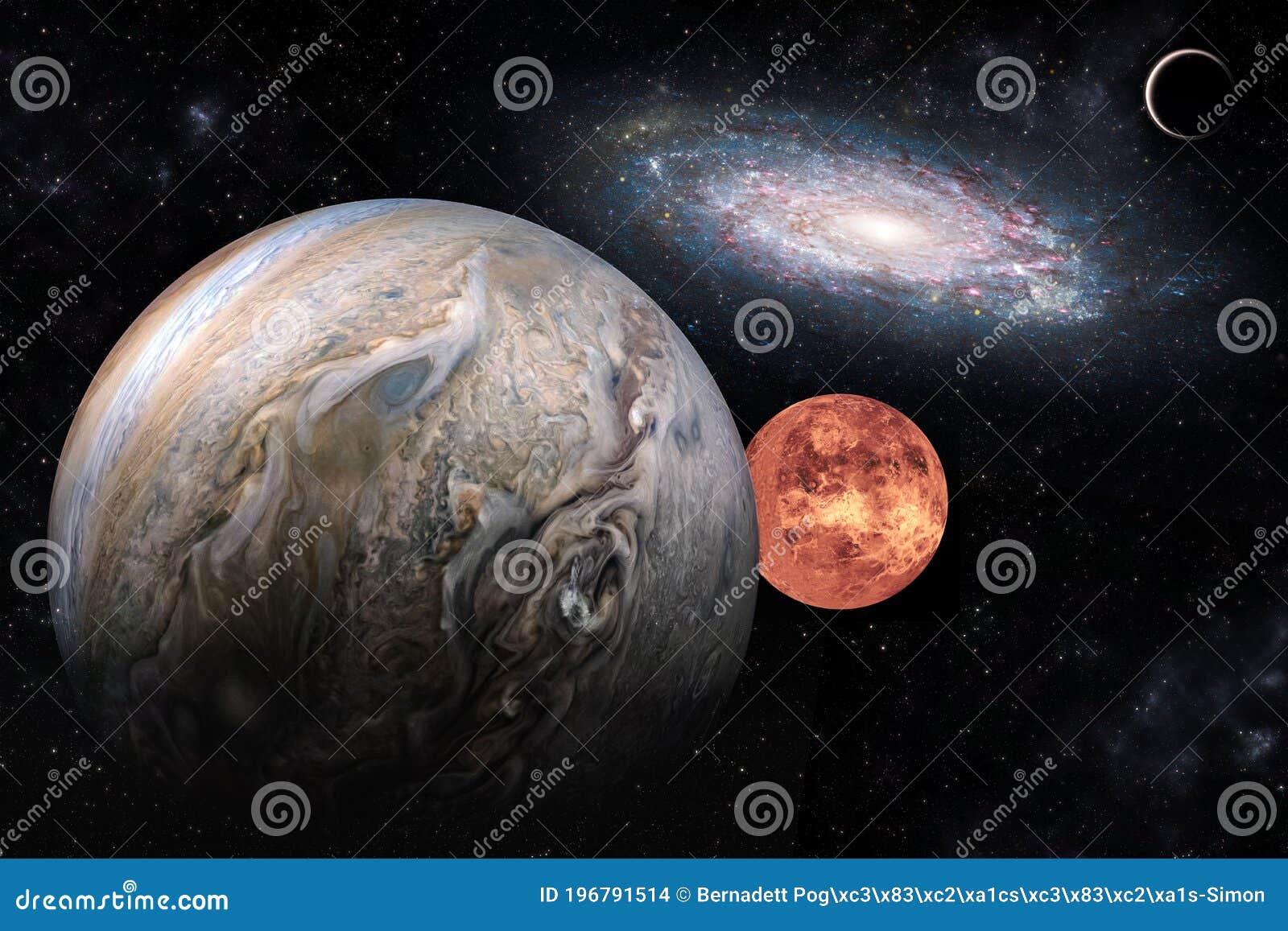 Galaxy Andromeda Planets