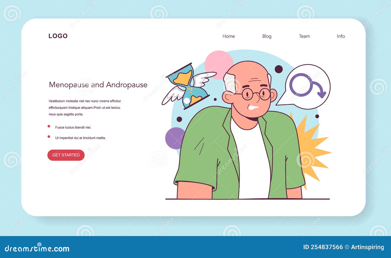Menopause And Andropause Human Hormones Women Men Natural Sex Hormone