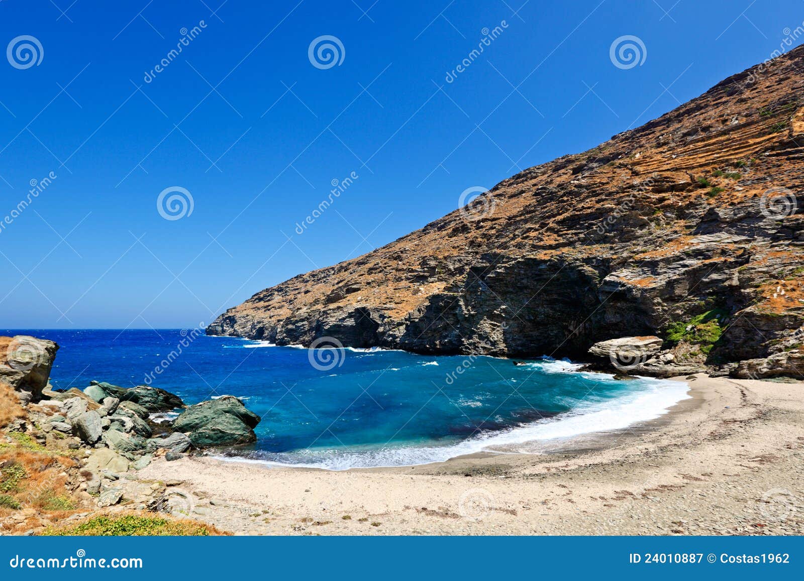 Andros-Insel, Griechenland stockbild. Bild von insel - 24010887