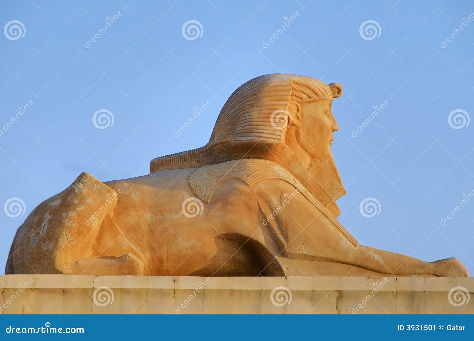 Androsphinx sculpture stock image. Image of body, ancient - 3931501