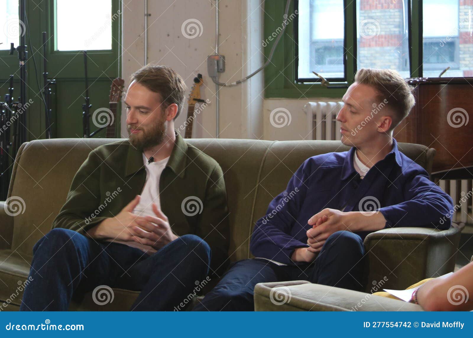 Honne Films an Interview in a Brooklyn Studio Editorial Photography ...