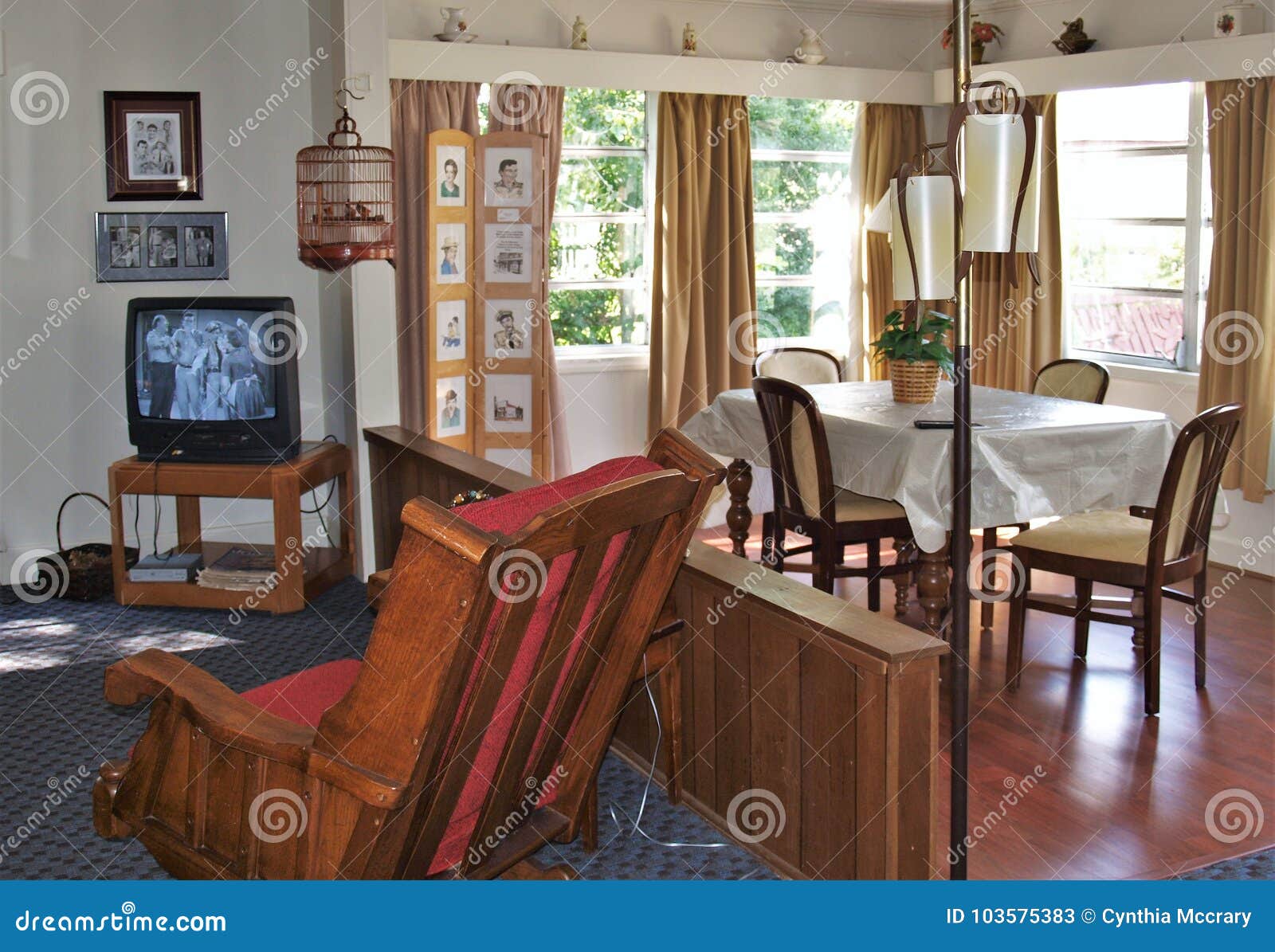 Andy Griffith Childhood Home Redaktionelles Stockfoto - Bild von haupt ...