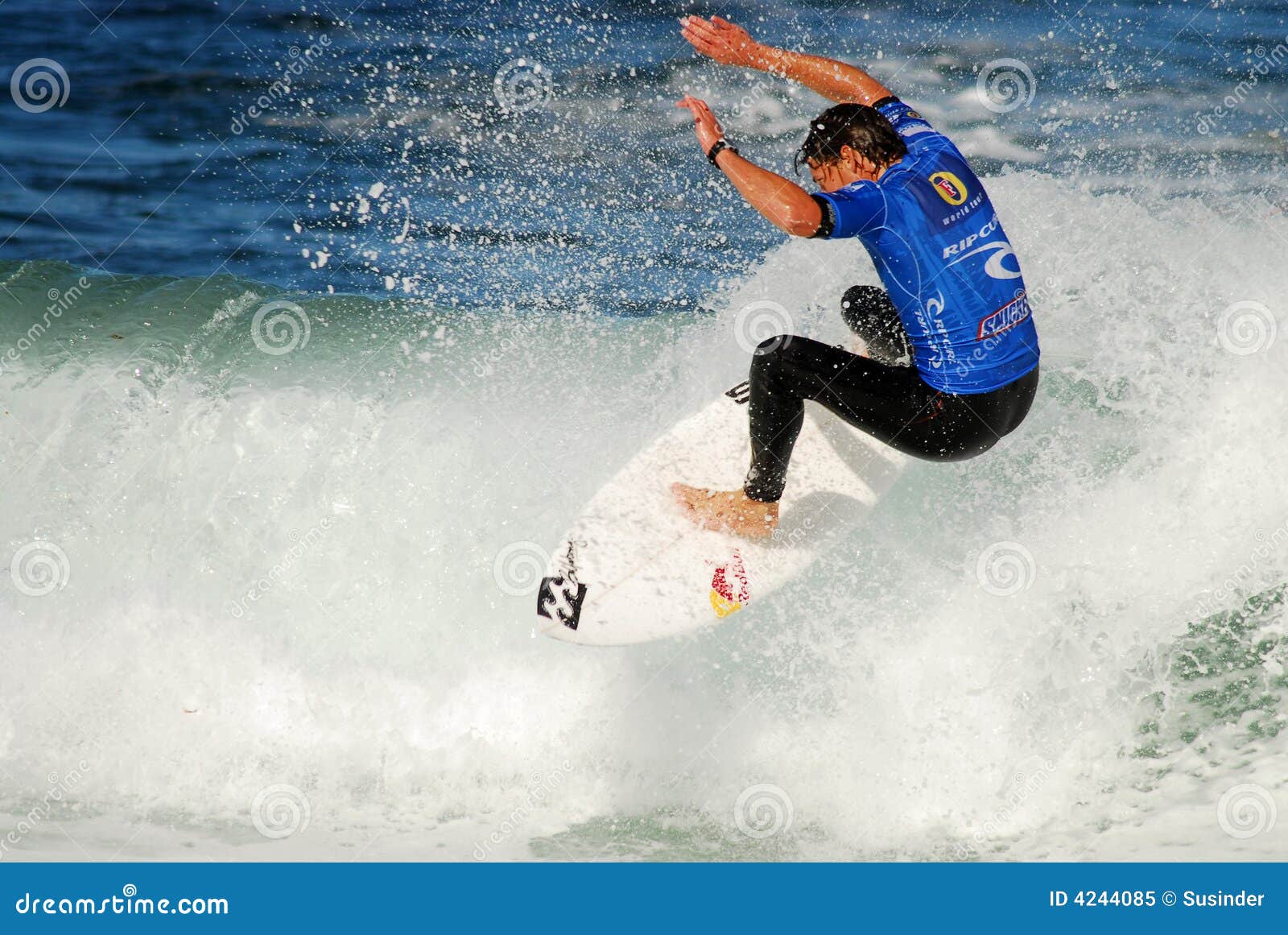 Andy Irons Rip Curl Surfing Contest Editorial Image - Image of ...
