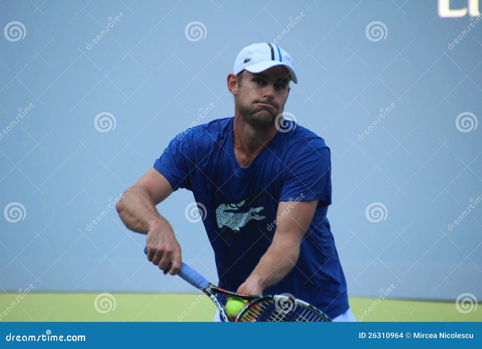 Andy Roddick editorial stock image. Image of forehand - 26310964