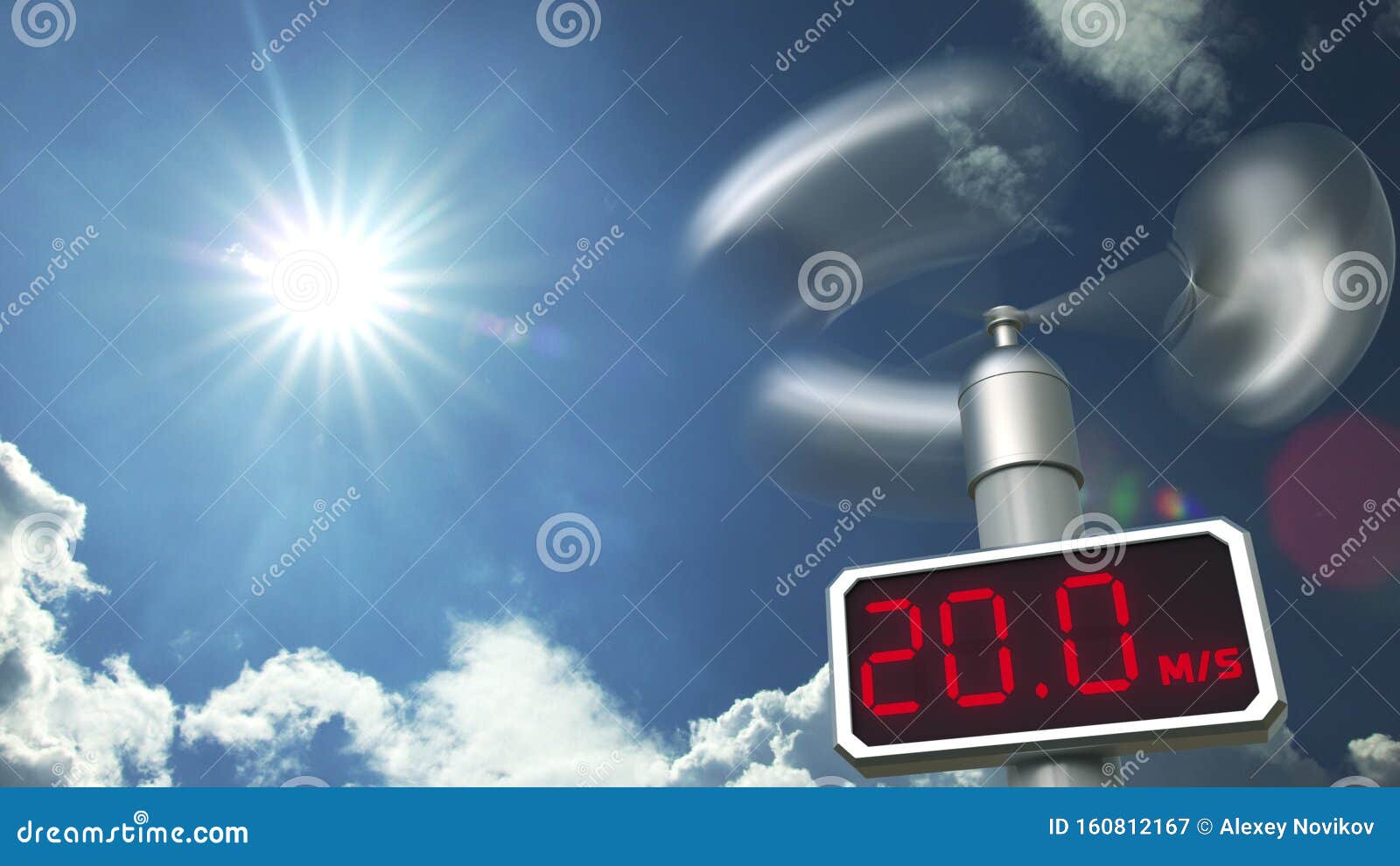 Anemometer Displays 20 Meters Per Second Wind Speed. Weather Forecast ... Anemometer Displays 20 Meters Per Second Wind Speed. Weather Forecast ...