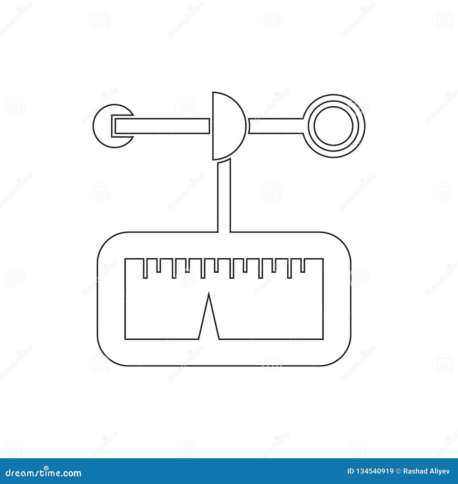 Anemometer Icon. Element of Measuring Elements for Mobile Concept and ... Anemometer Icon. Element of Measuring Elements for Mobile Concept and ...