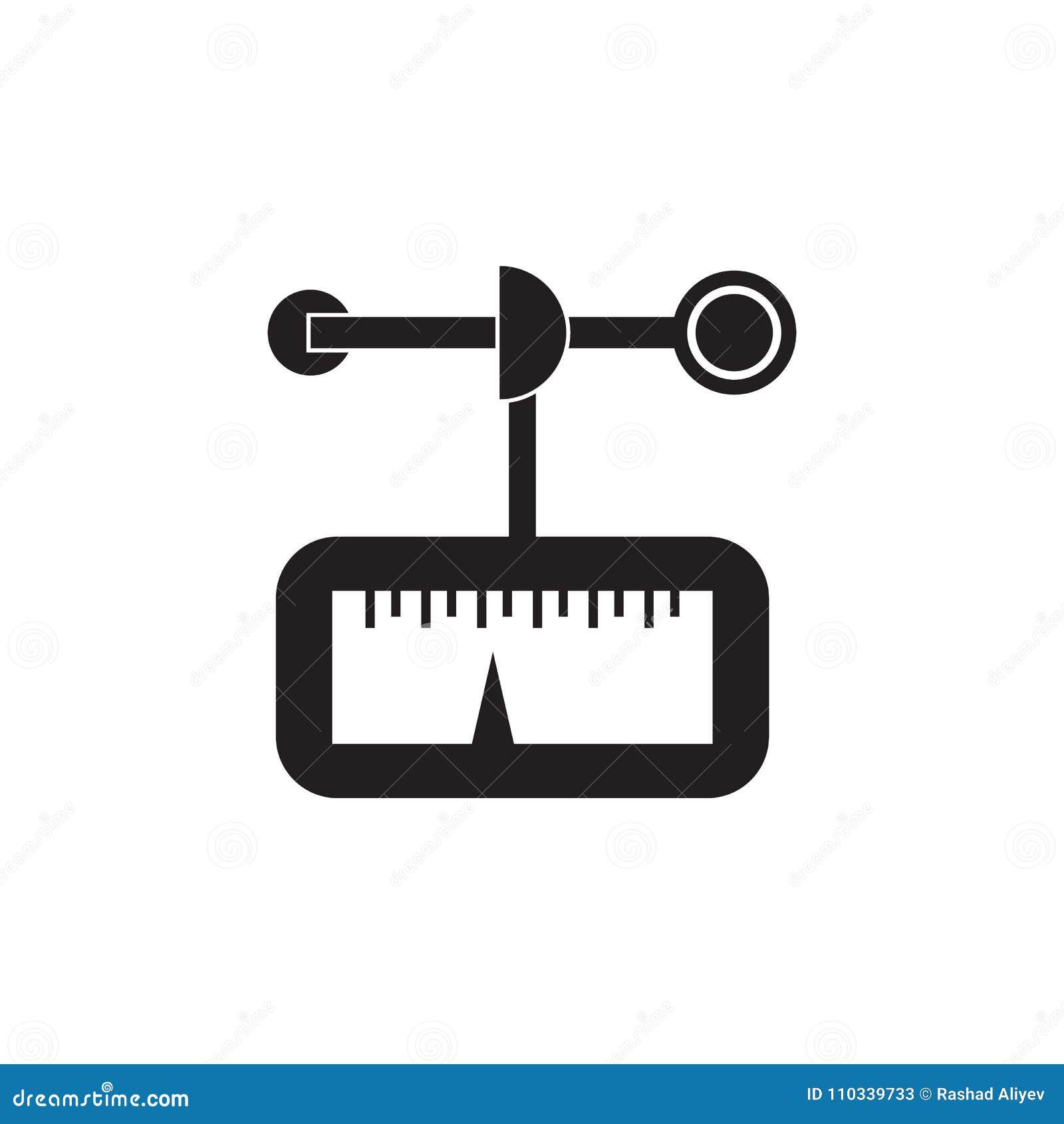Anemometer Icon. Trendy Anemometer Logo Concept On White Background ...