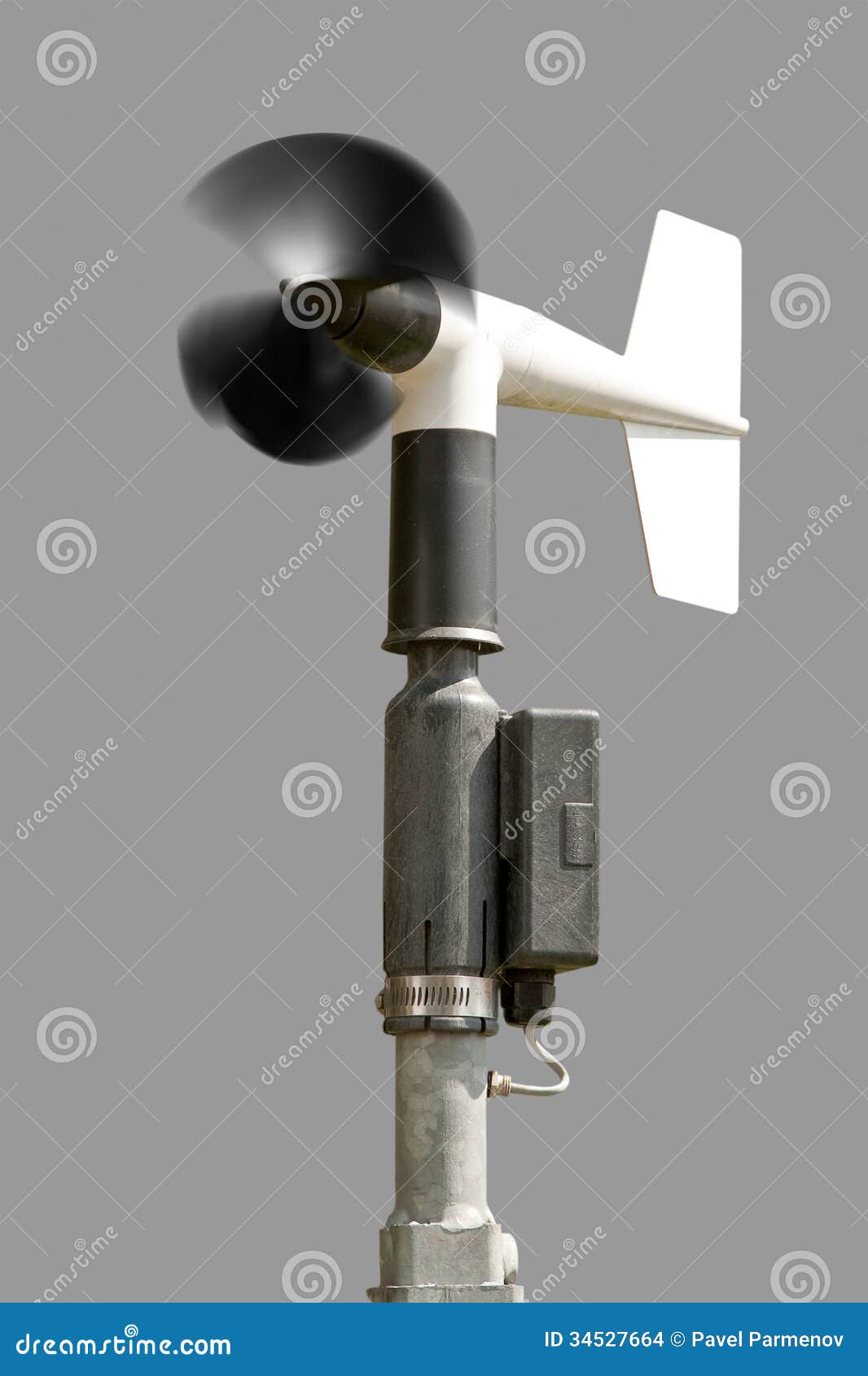 Anemometer stock photo. Image of study, vane, equipment - 34527664
