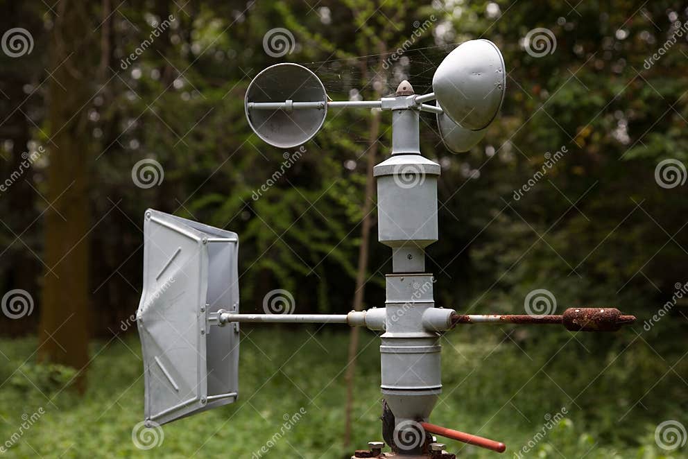 Anemometer ( Meteorology Equipment ) Stock Photo - Image of anemometer ...