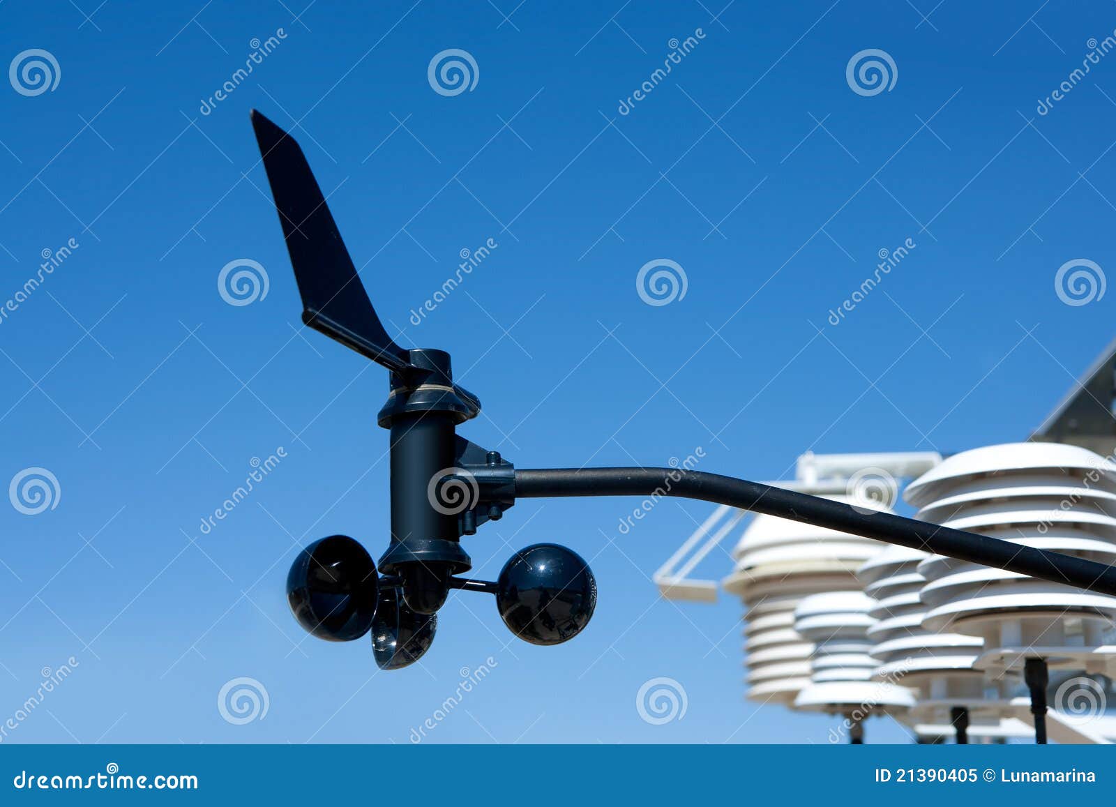 Anemometer Royalty-Free Stock Image | CartoonDealer.com #29577154