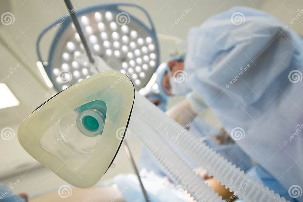 Anesthesia Mask stock photo. Image of anaesthesia, foreground - 73038866