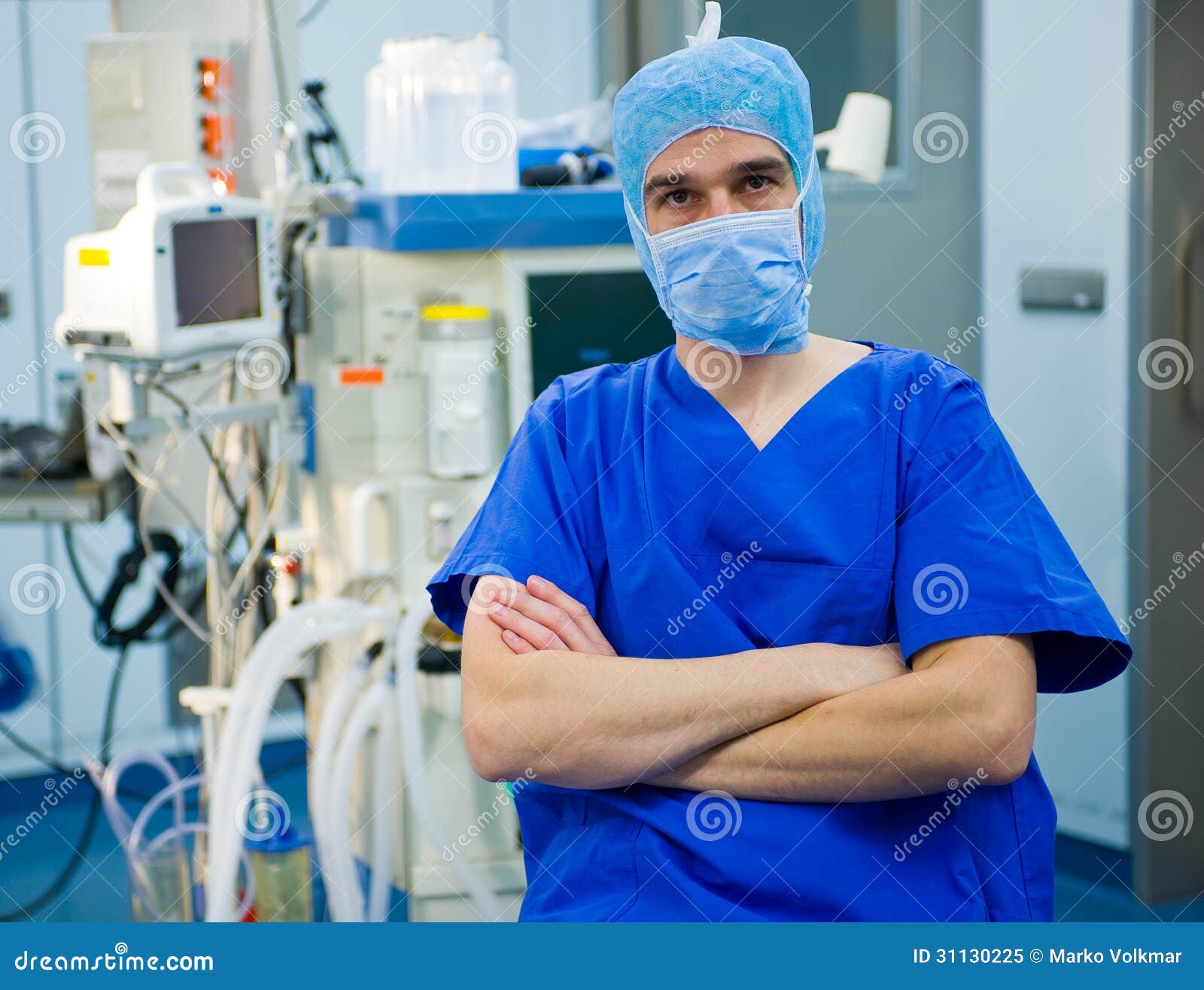 Anesthesiologist stock image. Image of doctor, anaesthesia - 31130225