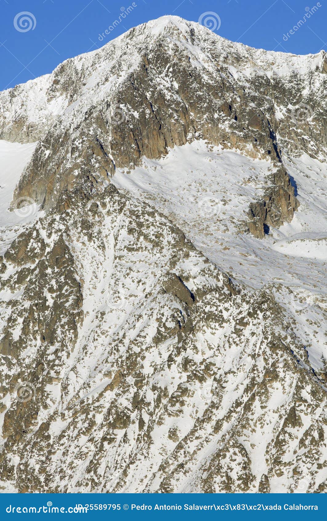 Aneto Peak stock image. Image of hills, hiking, needle - 25589795