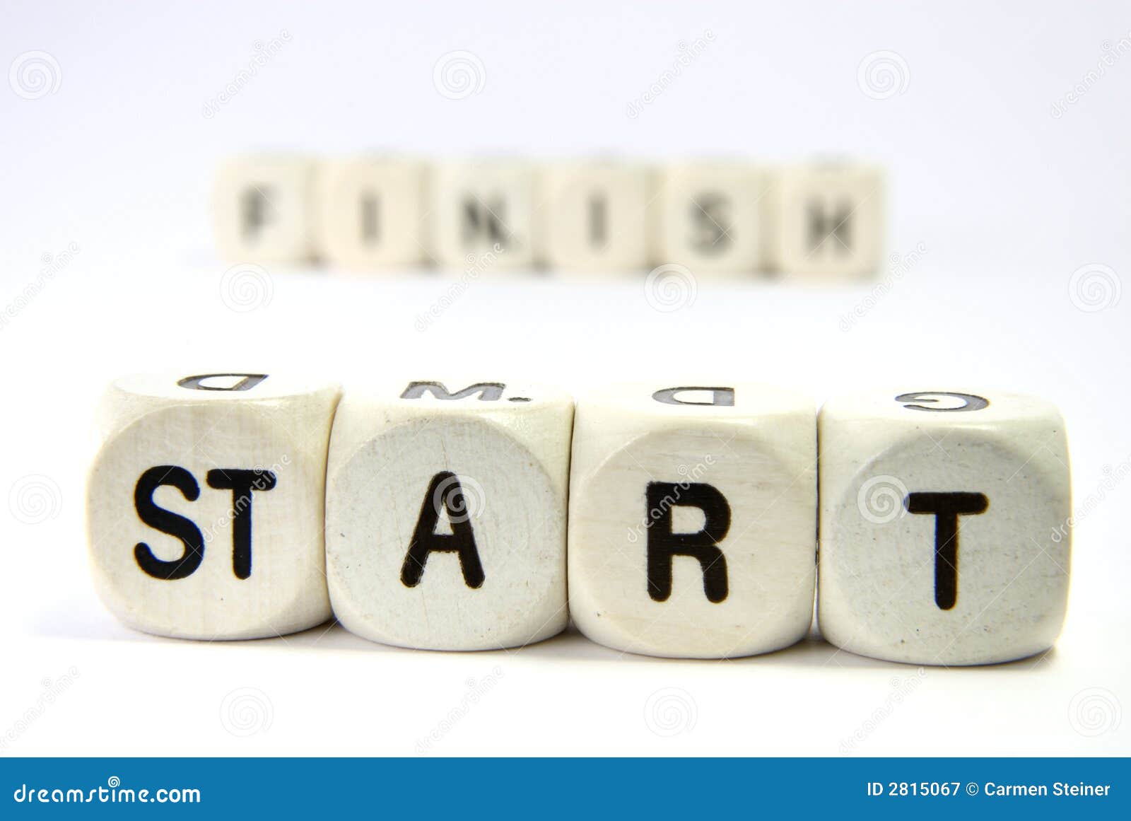 Anfang - Ende stockbild. Bild von ziel, konzept, symbol - 2815067