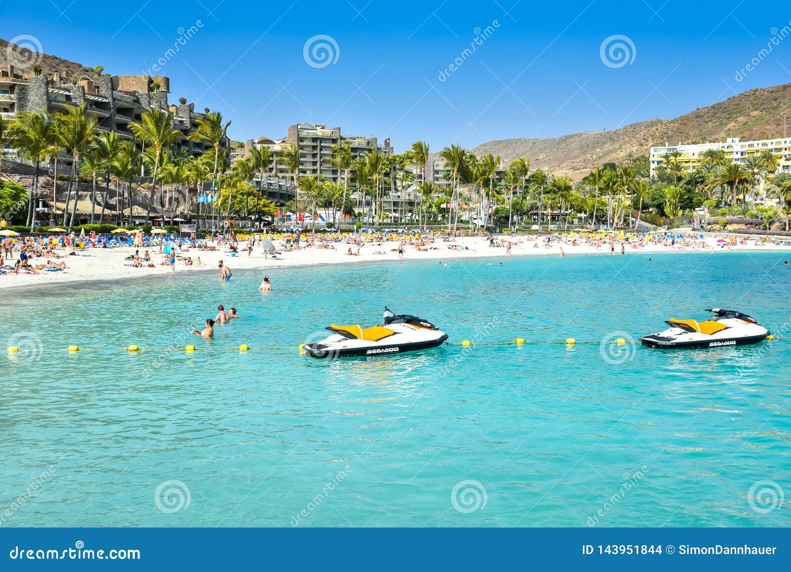Anfi Beach - Island Gran Canaria, Spain Editorial Stock Image - Image ...
