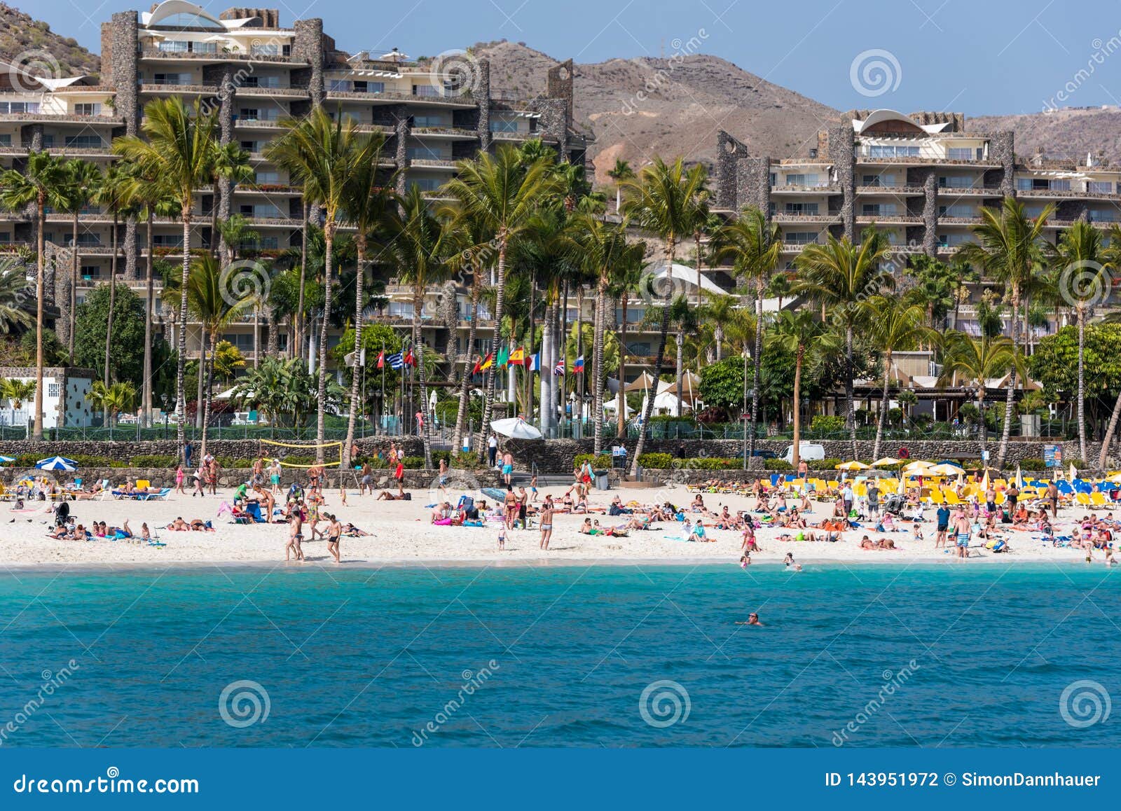Anfi Beach - Island Gran Canaria, Spain Editorial Photography - Image ...