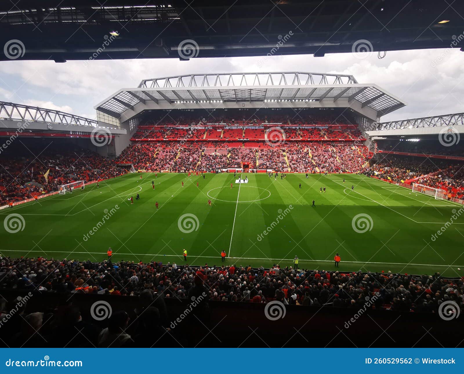 Anfield Stadium with the Crowd Watching a Game Editorial Photography ...