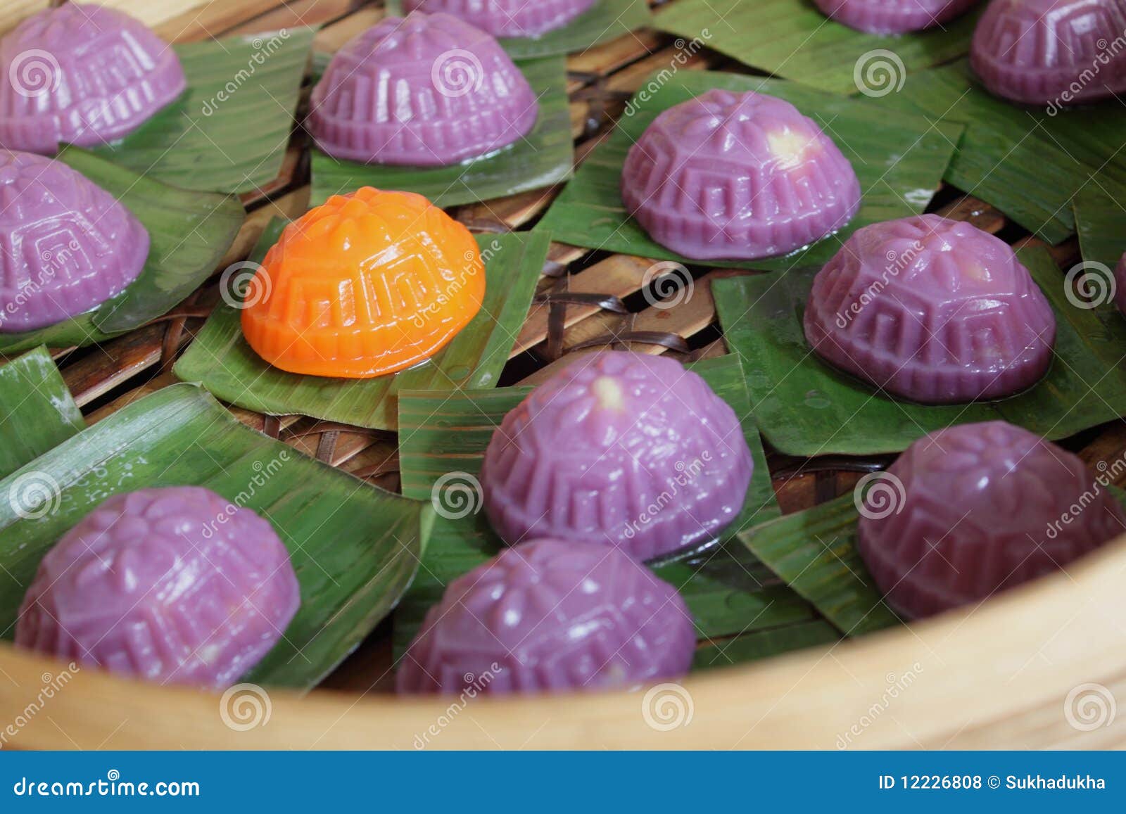 Ang-ku Cakes stock photo. Image of tradition, traditional - 12226808